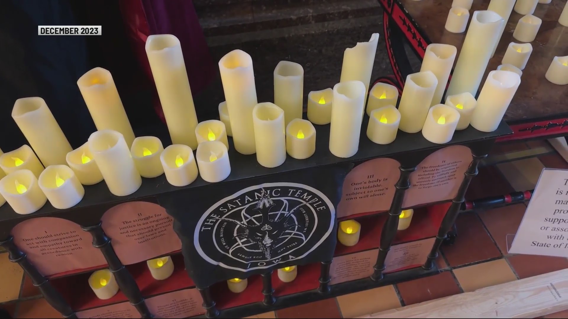 Satanic Temple of Iowa calls bill banning satanic displays on state ...