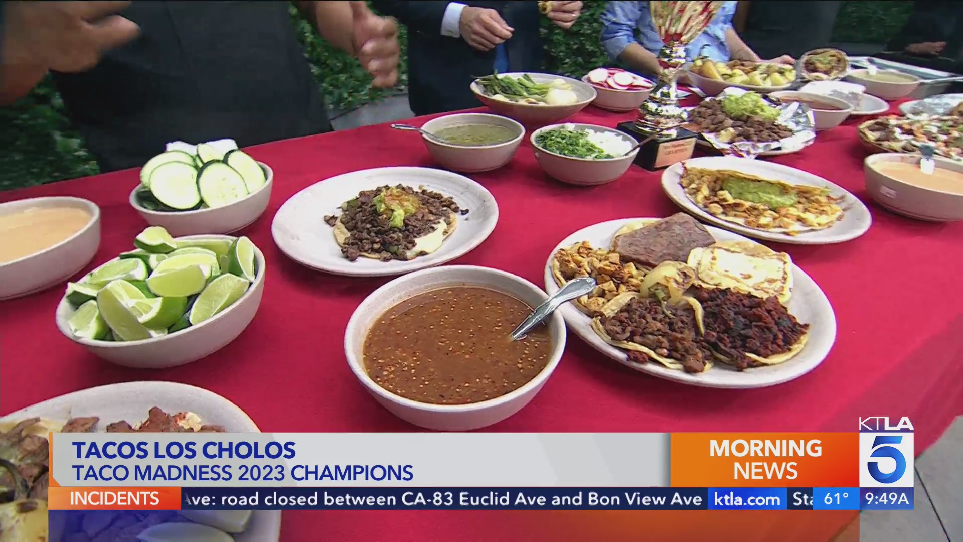 Tacos Los Cholos has been named the Taco Madness Champions of 2023 – KTLA