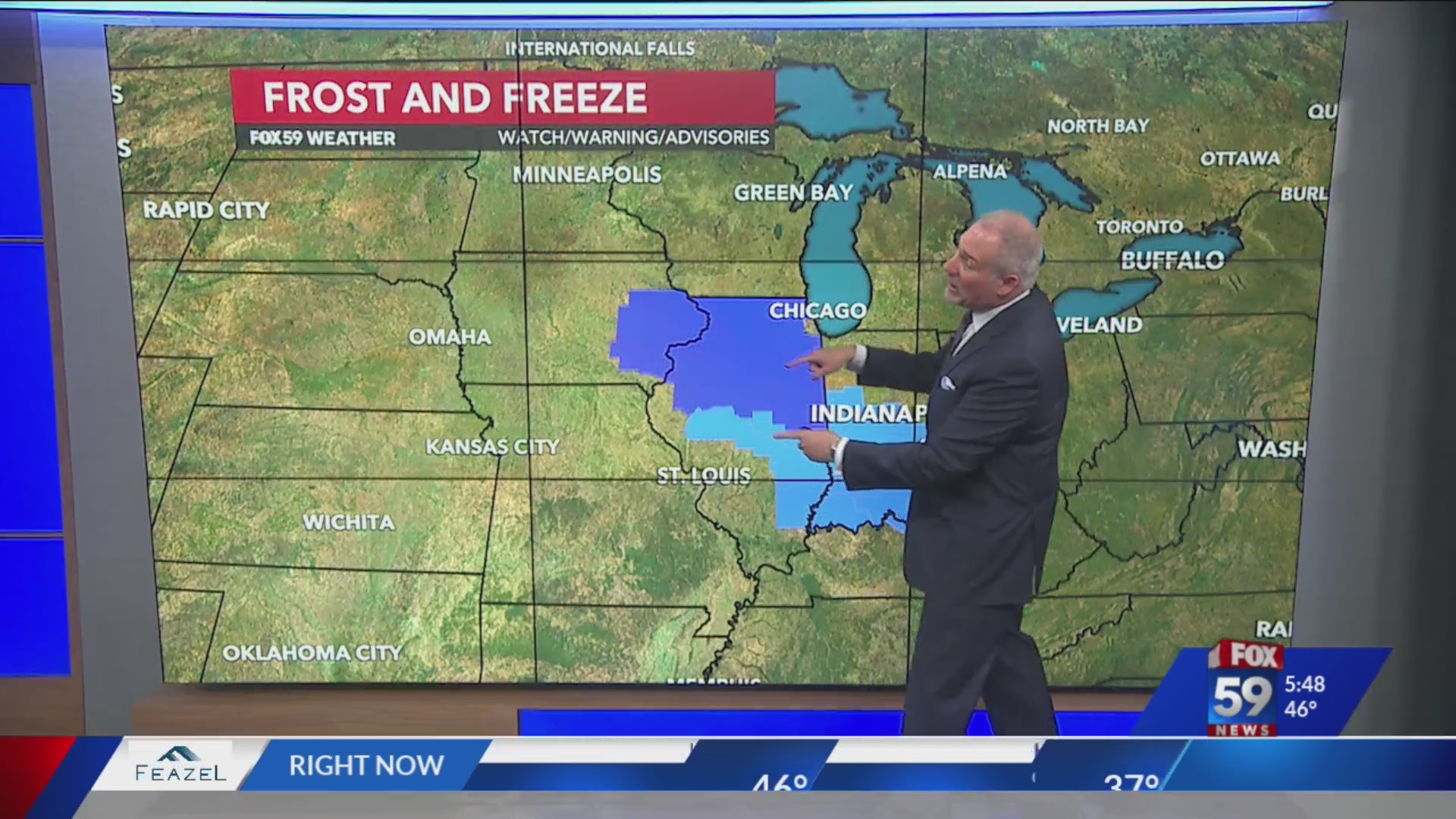 Frost and freeze in central Indiana before a new warm up – Fox 59
