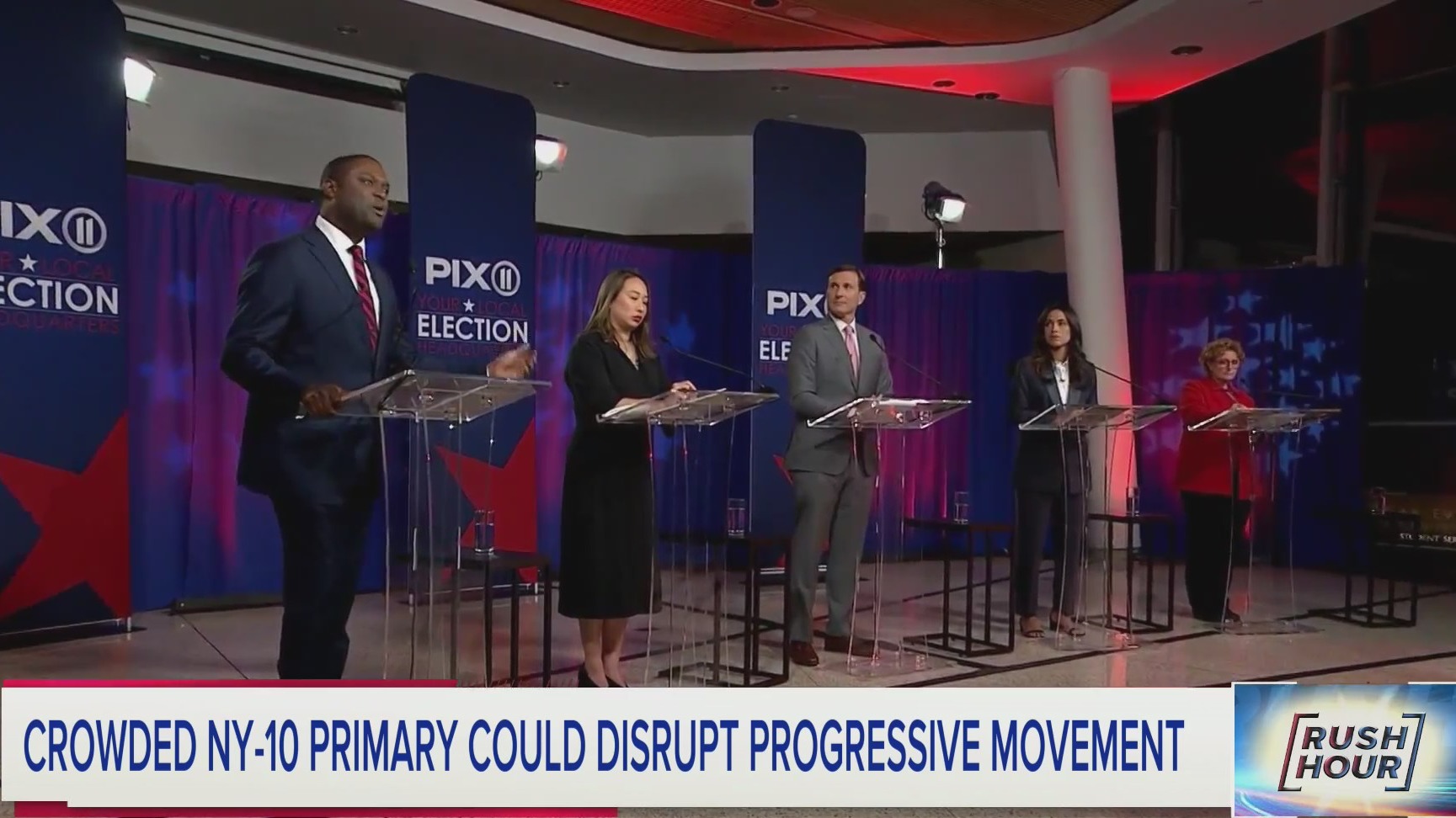 Progressives, moderates battle in New York primaries | Rush Hour ...