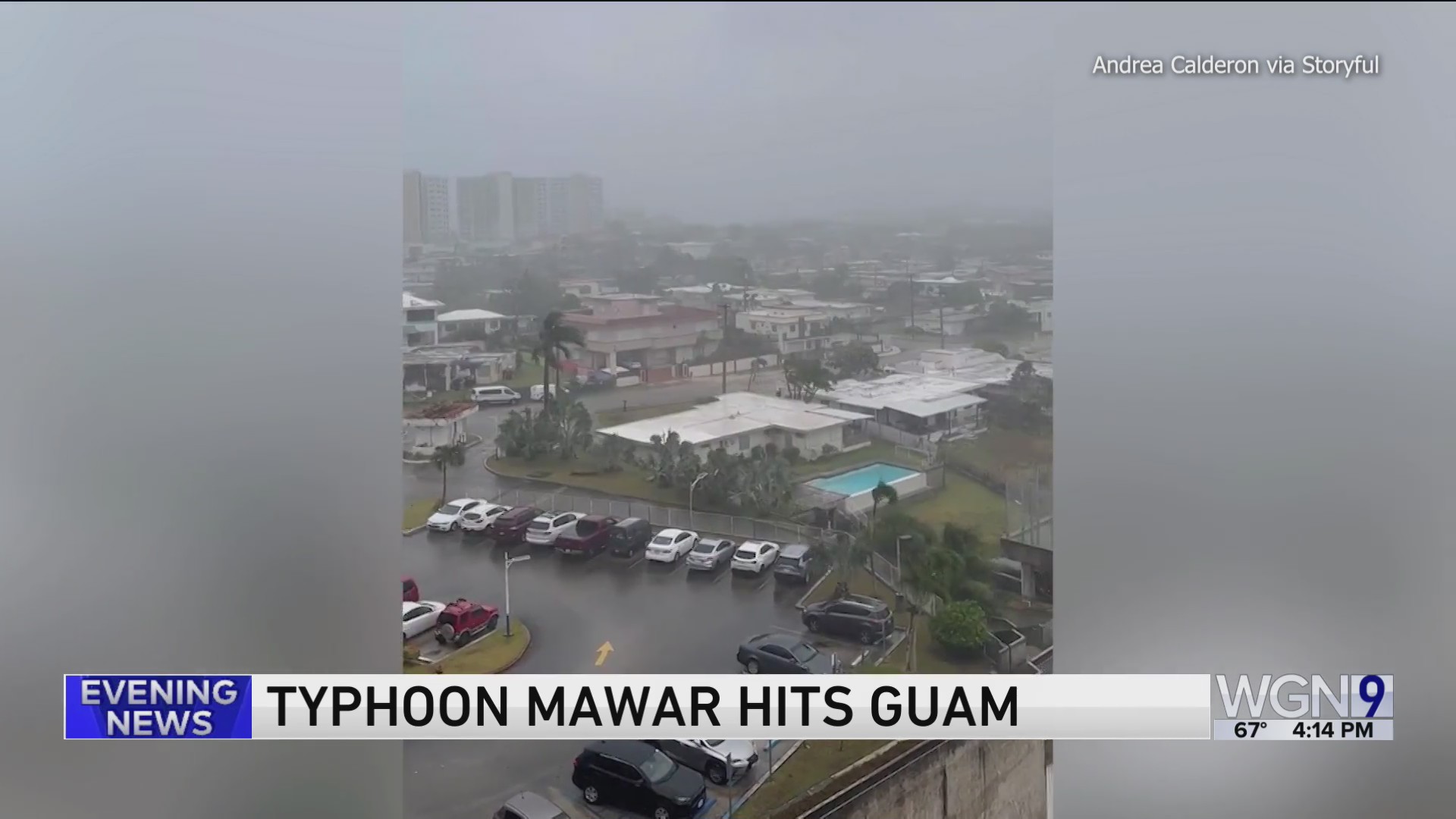 Typhoon Mawar flips cars, cuts power on Guam as scope of damage emerges in US Pacific territory ...