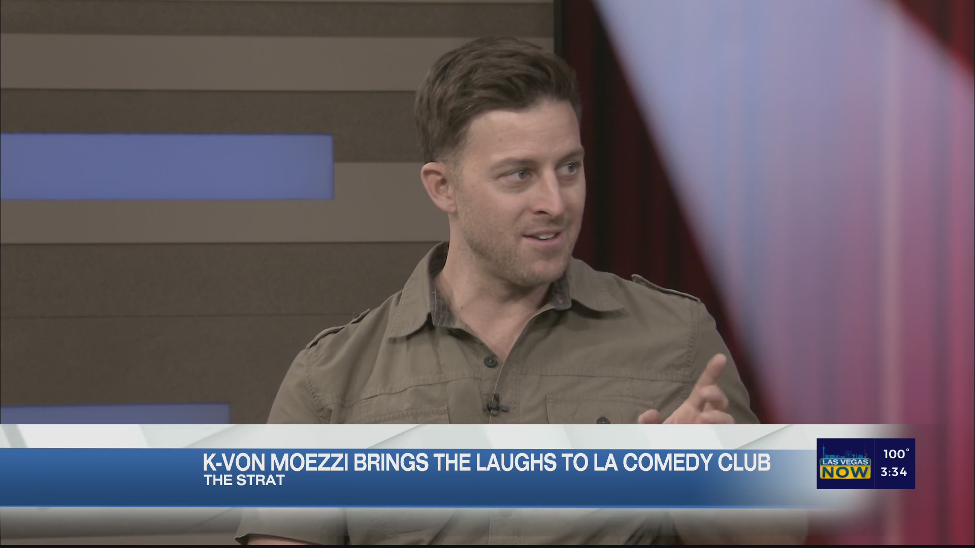 K-Von Moezzi Brings The Laughs to LA Comedy Club – KLAS