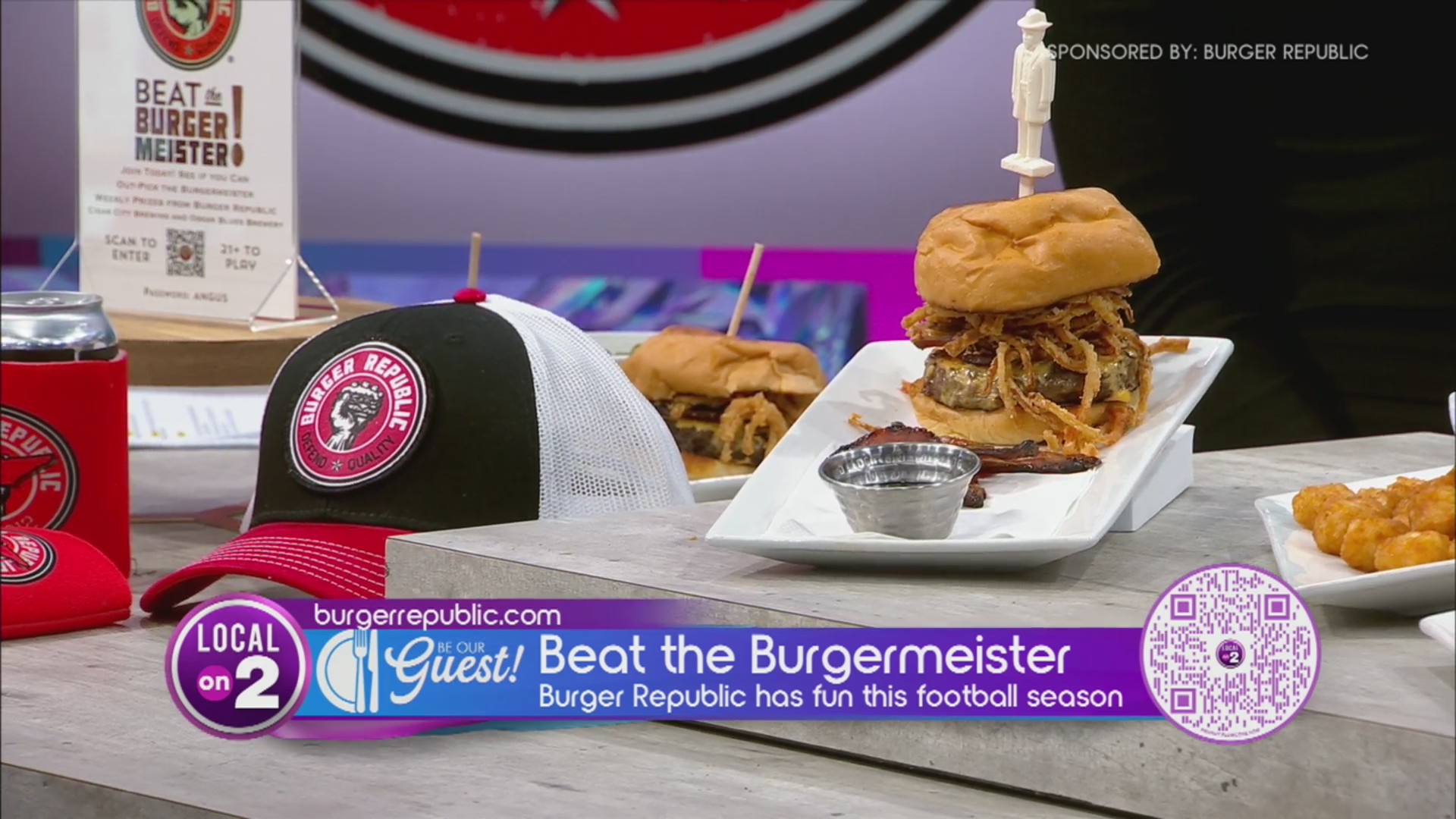 Burger Republic has a challenge for football season – WKRN News 2