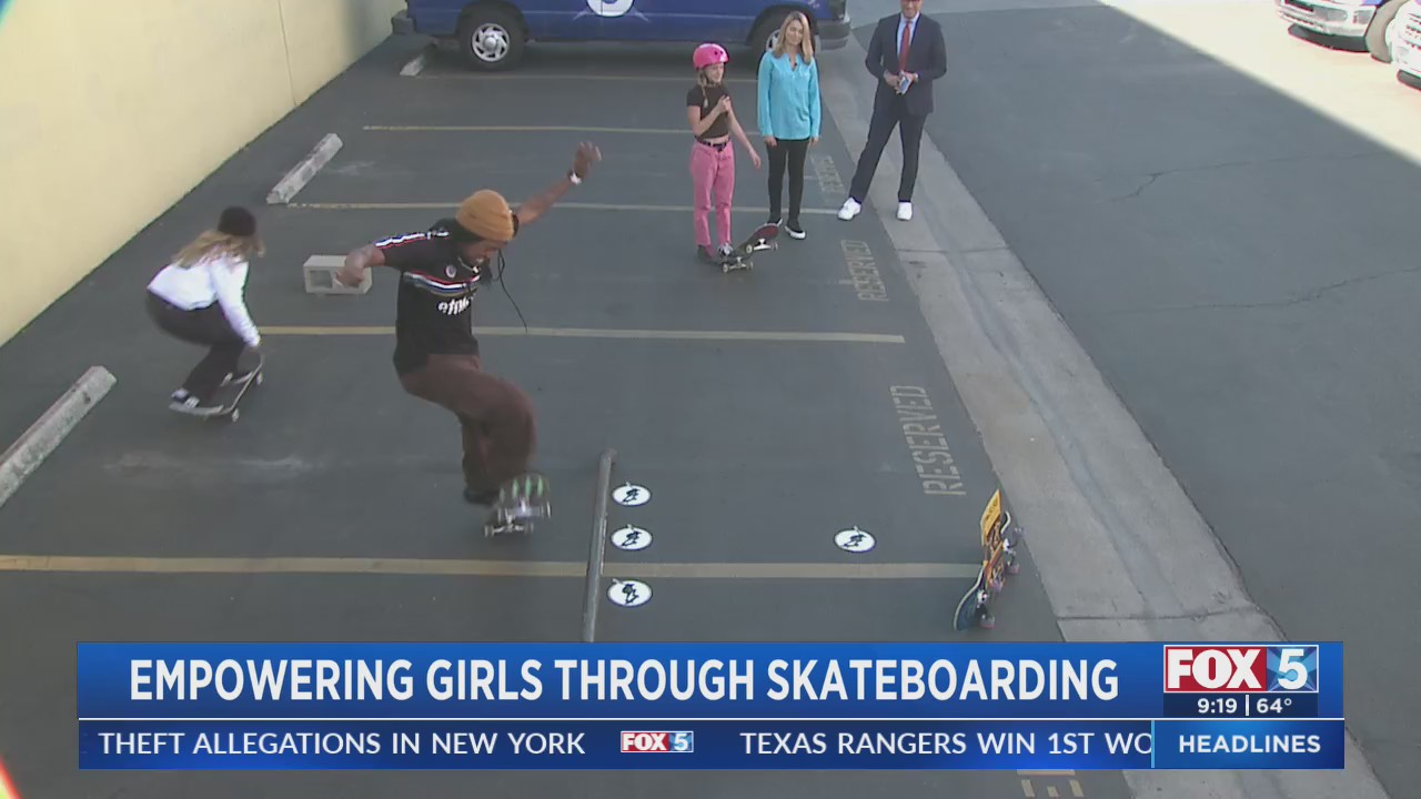 Empowering Girls Through Skateboarding – FOX 5 San Diego & KUSI News