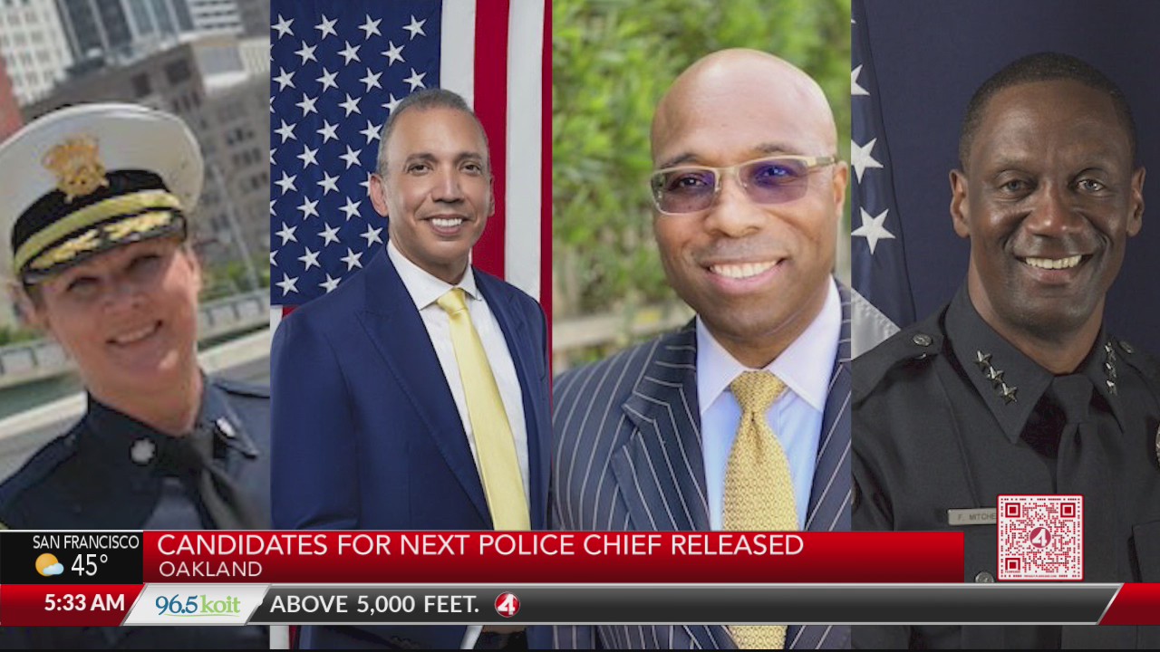 Oakland Police Commission releases 4 police chief candidates – KRON4