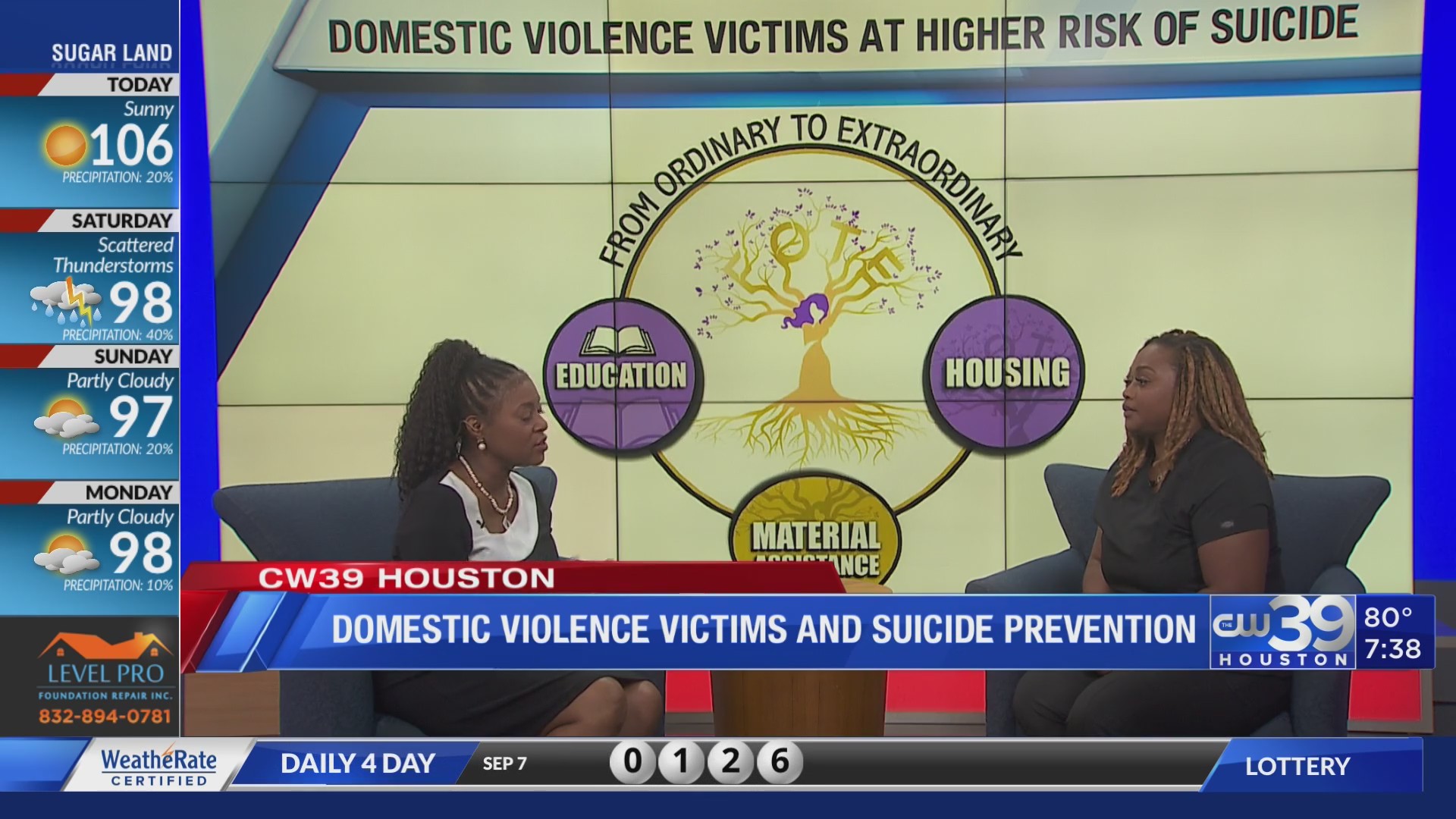CW39 Domestic Violence and Suicide Prevention – CW39 Houston