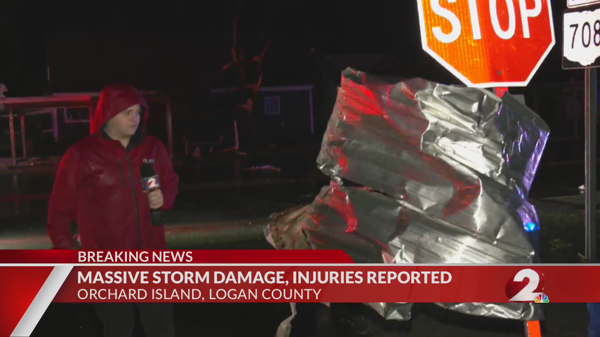Massive storm damage in Orchard Island, Logan County – WDTN.com