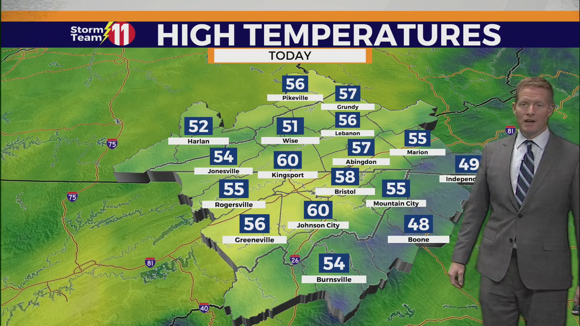 Latest Storm Team 11 Forecast – WJHL | Tri-Cities News & Weather