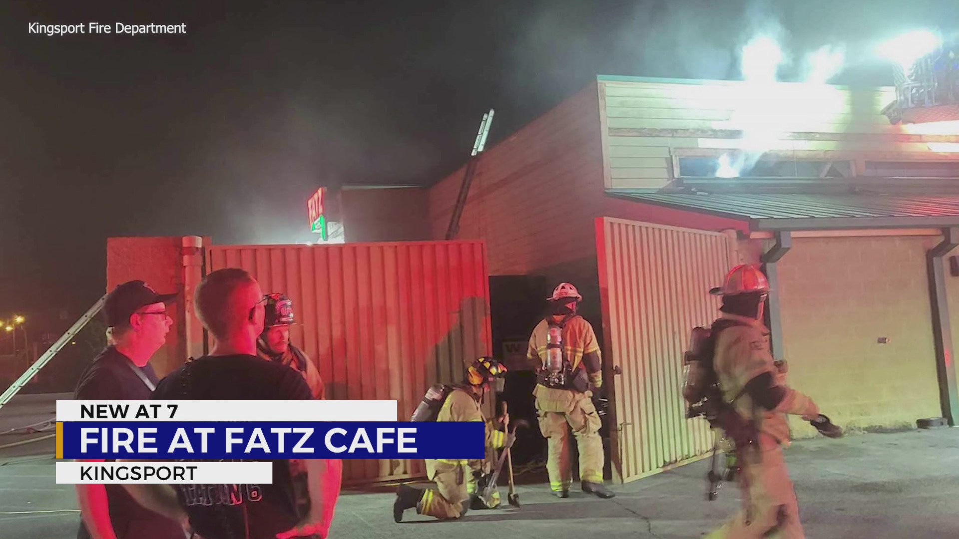 KFD: Fatz Cafe closed following structure fire – WJHL | Tri-Cities News ...