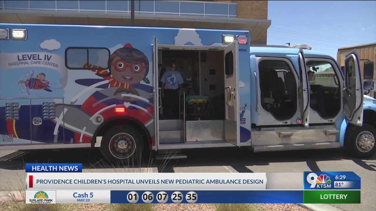 Providence Children’s Hospital unveils new pediatric ambulance design ...