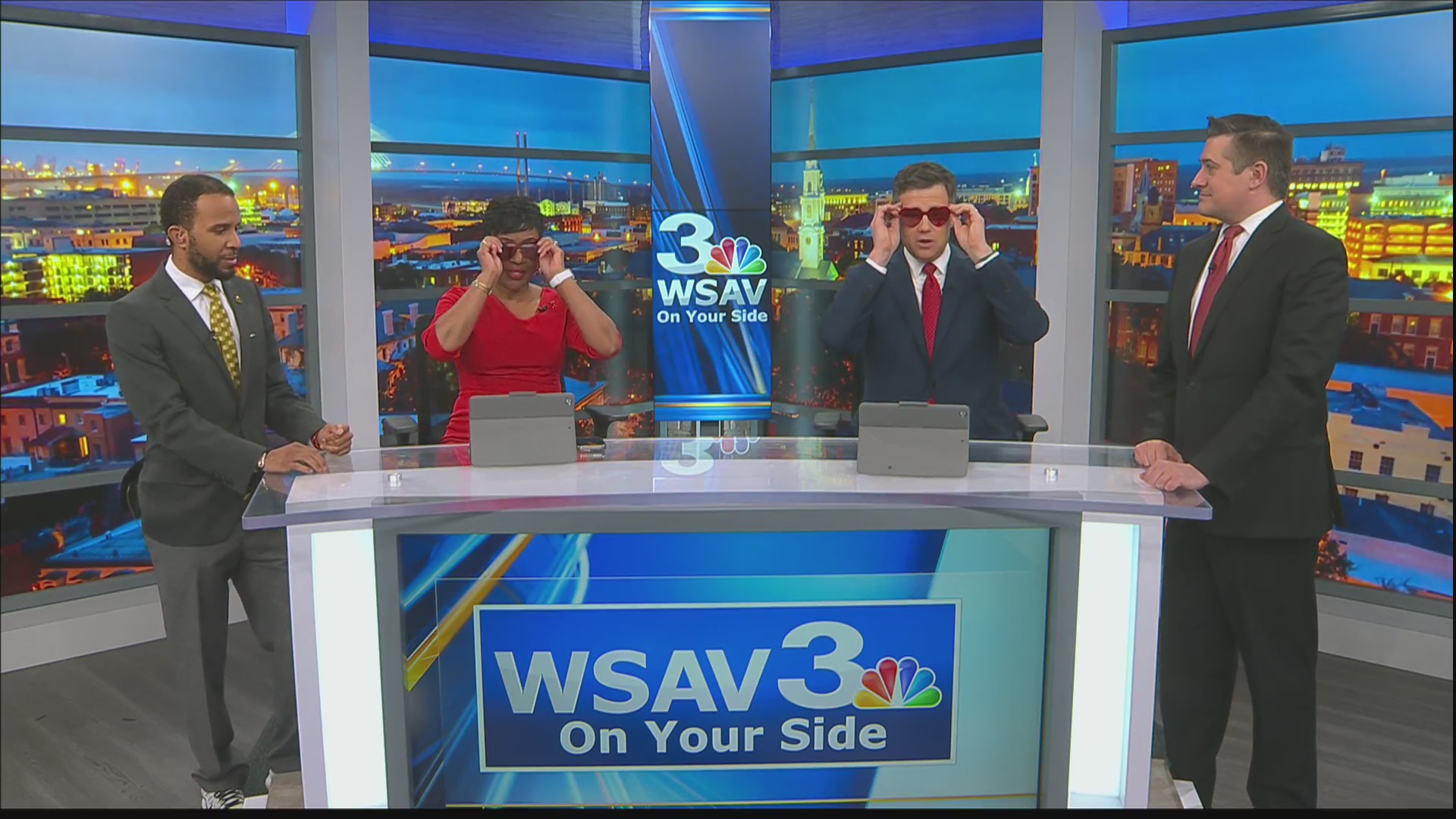 WSAV News 3 rocks red for National Wear Red Day – WSAV-TV