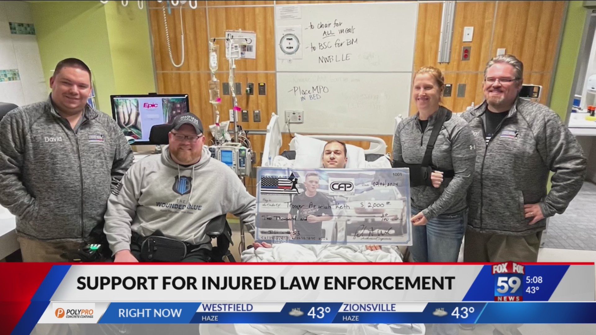 Honoring Trooper Keith and Deputy Schwab – Fox 59