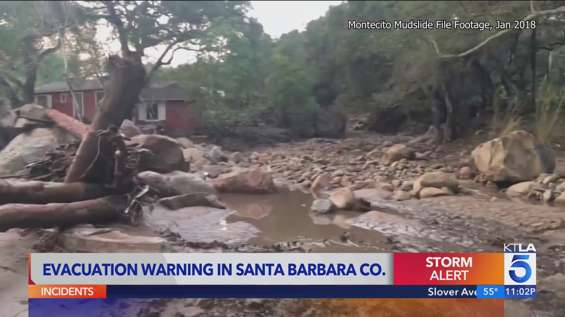 Evacuation orders in place for Santa Barbara County – KTLA