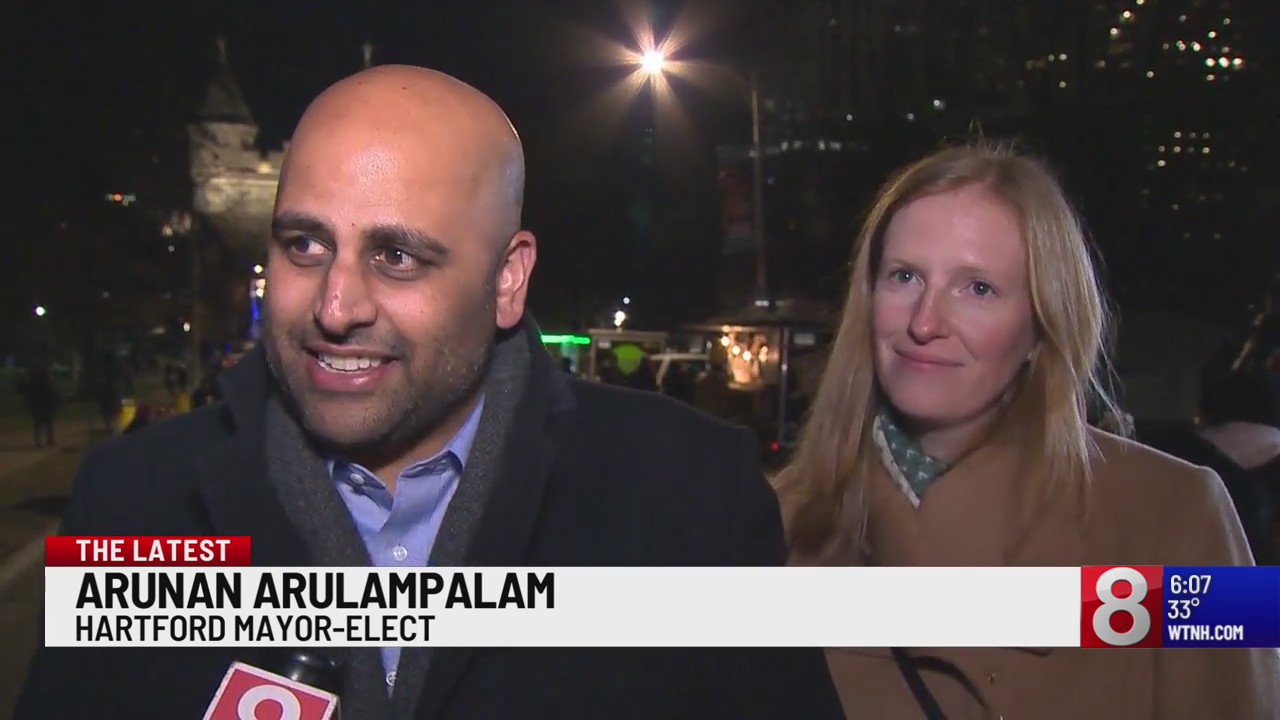 Arunan Arulampalam sworn in as Hartford mayor – WTNH.com
