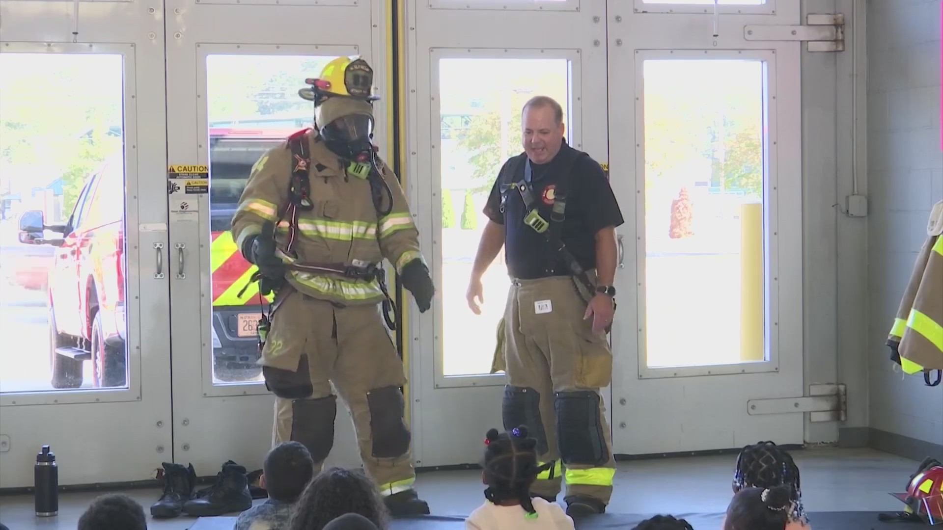 Kinston firefighters teaching kids to be safe around fires – WNCT