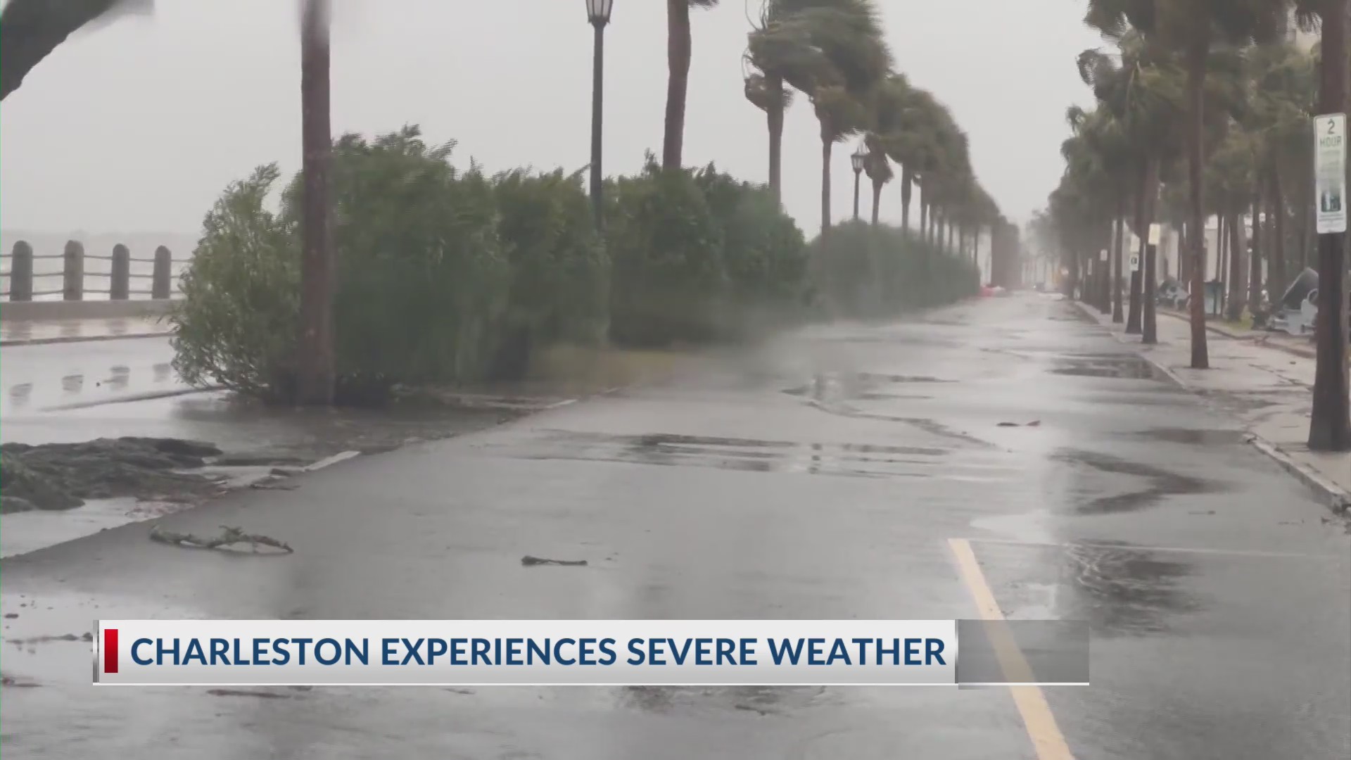 Heavy rain and strong winds pound Charleston – WCBD News 2