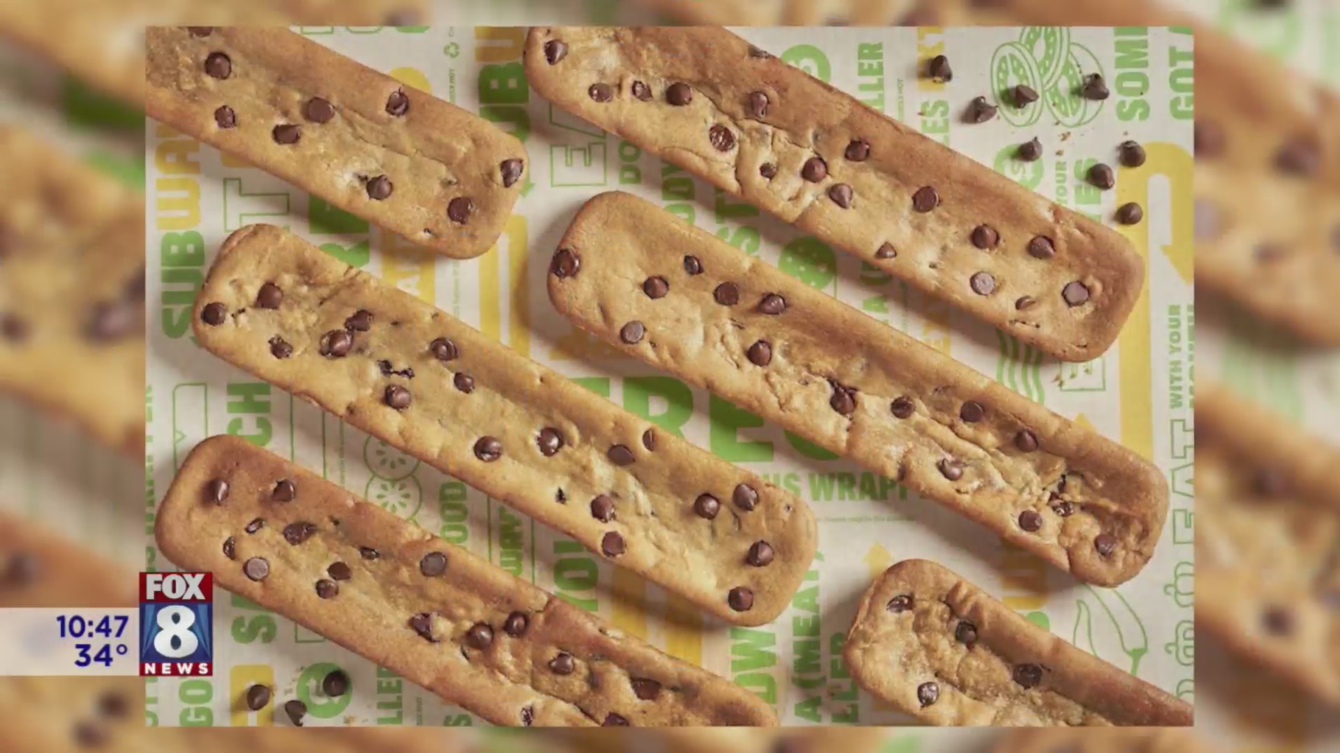 Subway introducing footlong cookies as permanent menu item – Fox 8 ... Subway introducing footlong cookies as permanent menu item – Fox 8 ...