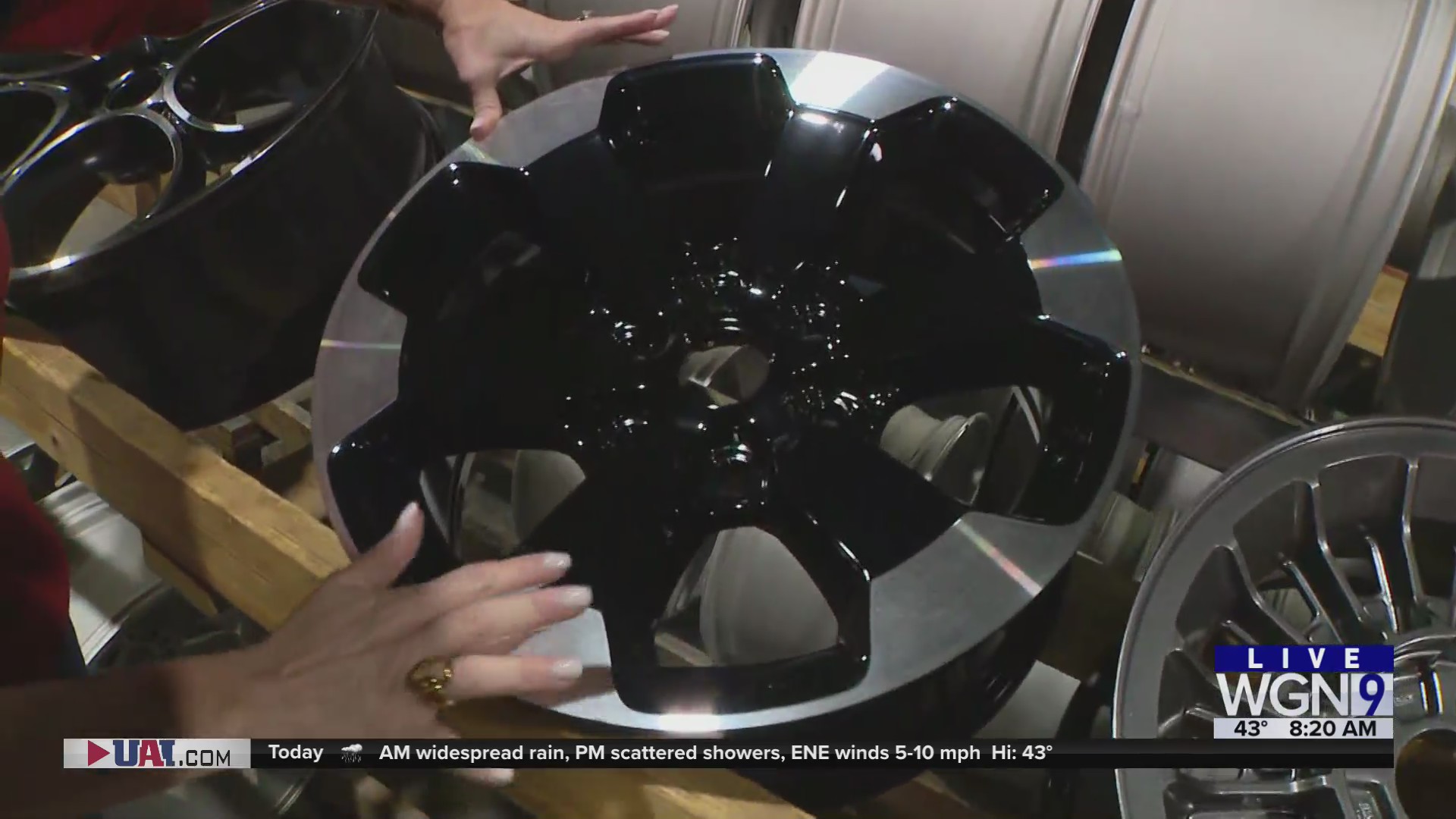 Around Town – Crown Customs and Coatings – WGN-TV