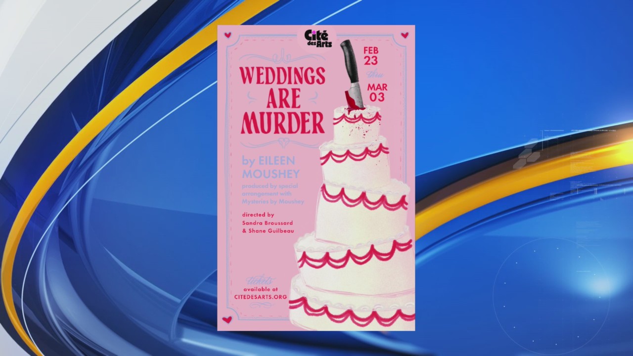 Weddings are Murder by Eileen Moushey opens this weekend at Cite des ...