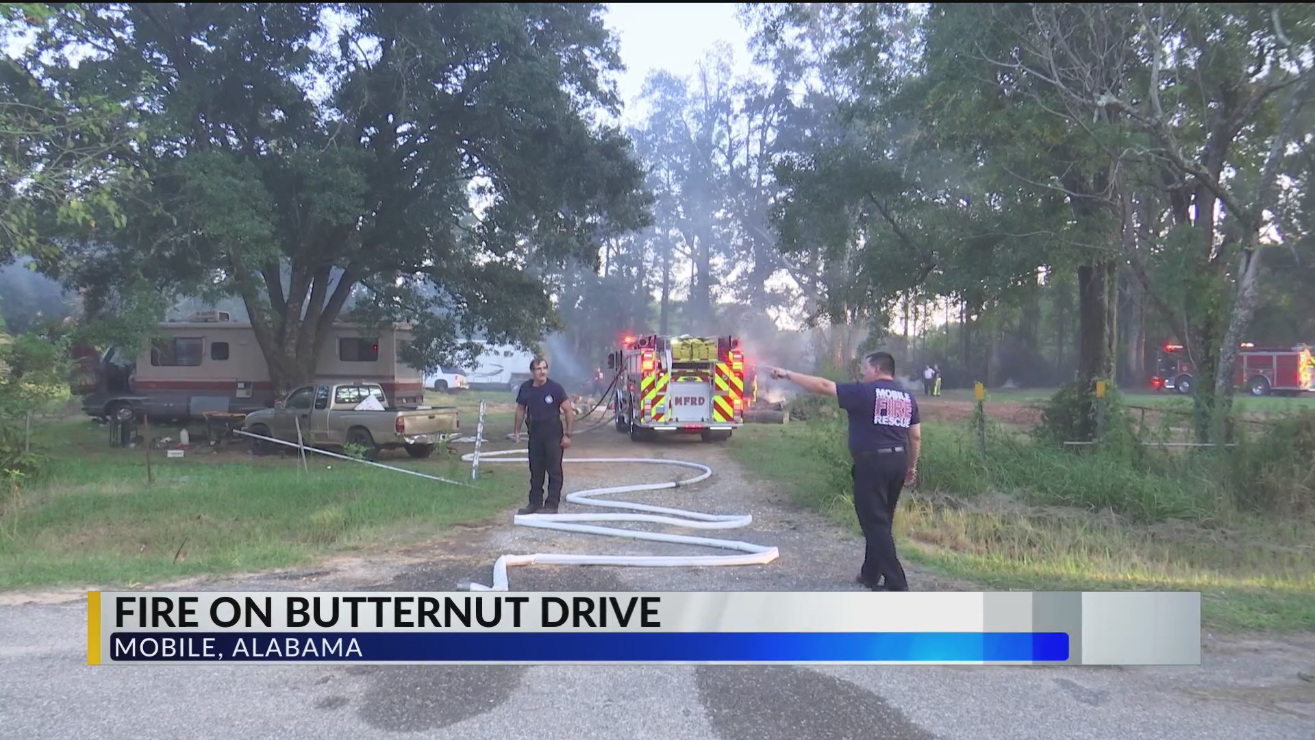 MFRD puts out trash fire at Butternut Drive – WKRG News 5