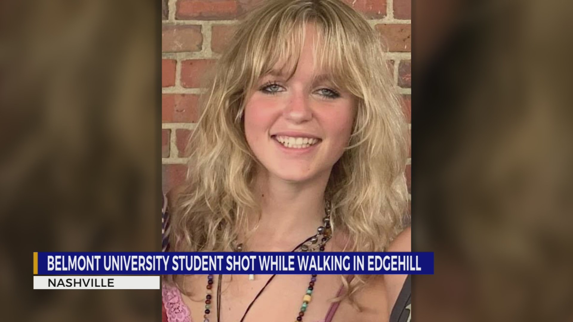 Suspect arrested after Belmont University student shot while walking in Edgehill – NEWS10 ABC