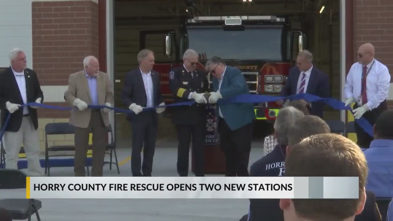 Horry County Fire Rescue officially opens 2 new stations – WBTW