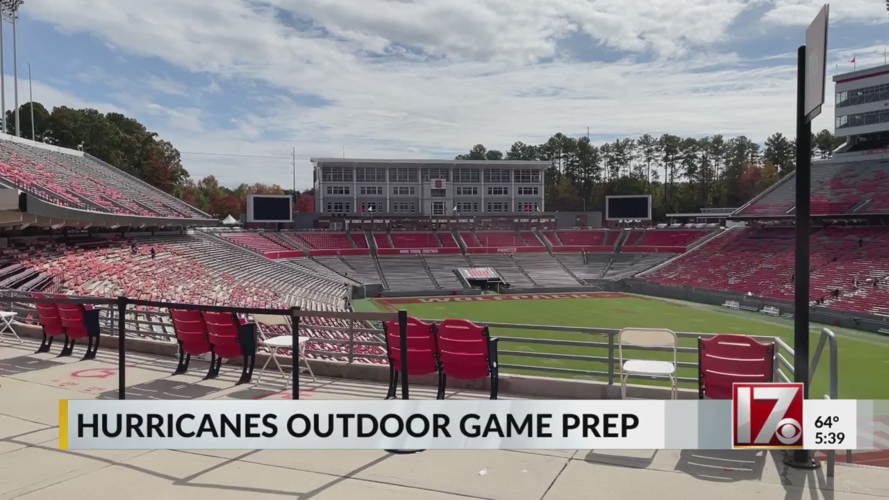 Preparation for Hurricanes’ Stadium Series match – CBS17.com