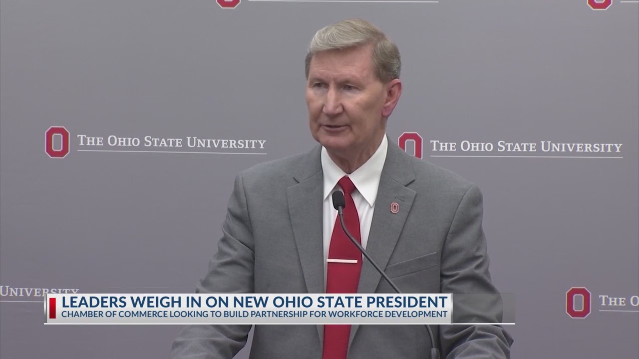 Ohio business community excited about new OSU president – NBC4 WCMH-TV