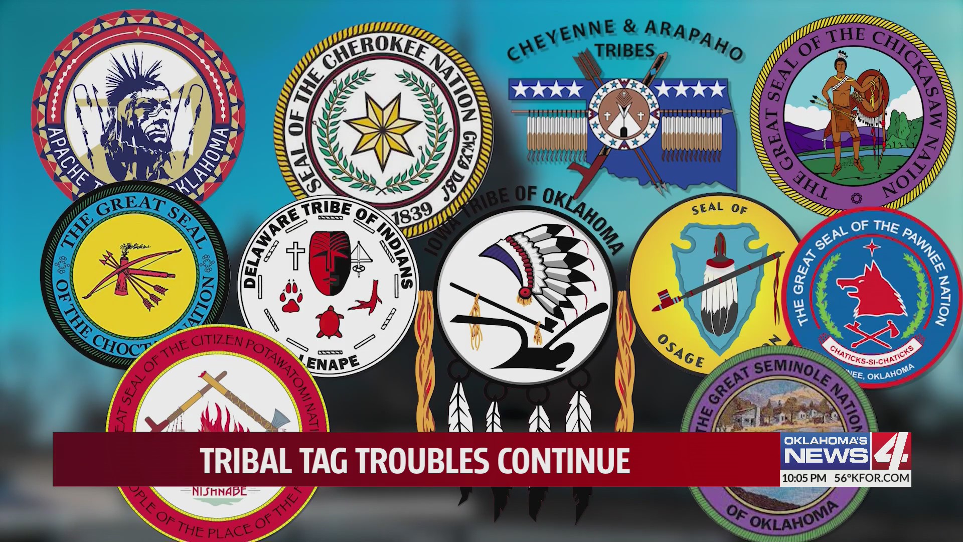 Tribal tag troubles continue – KFOR.com Oklahoma City