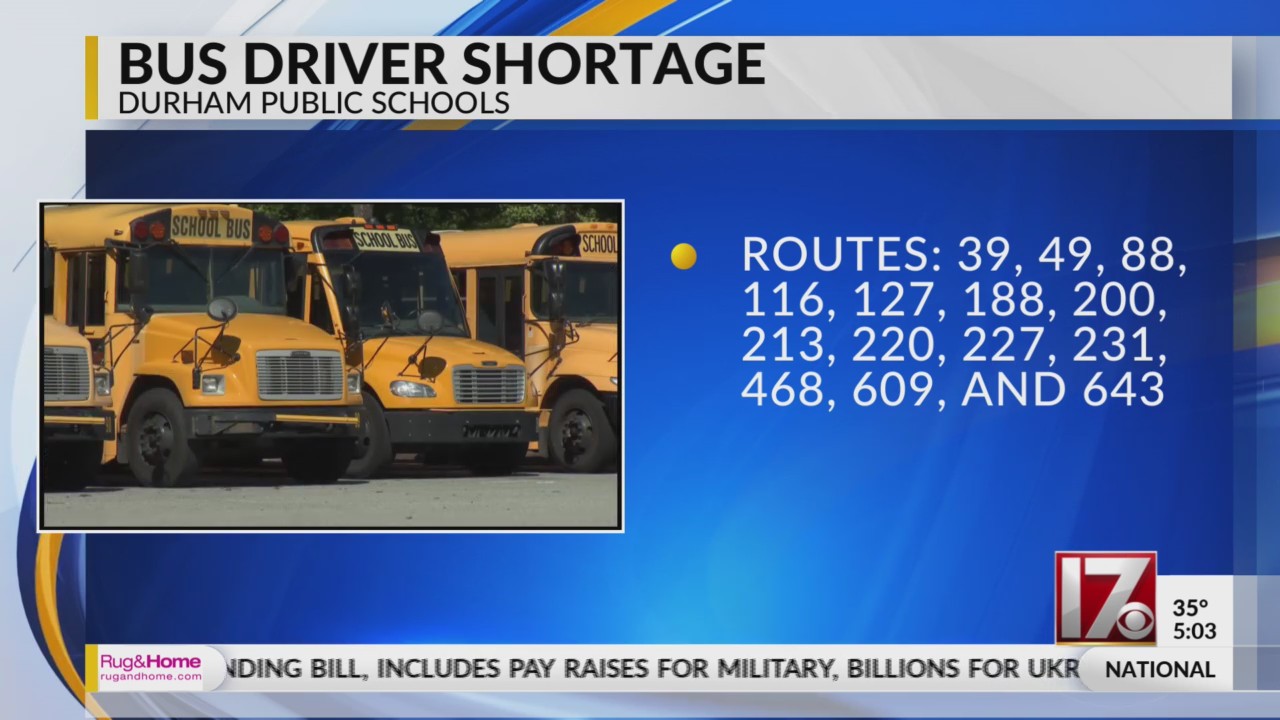 14 Durham school buses to be out of service or delayed Friday, district ...