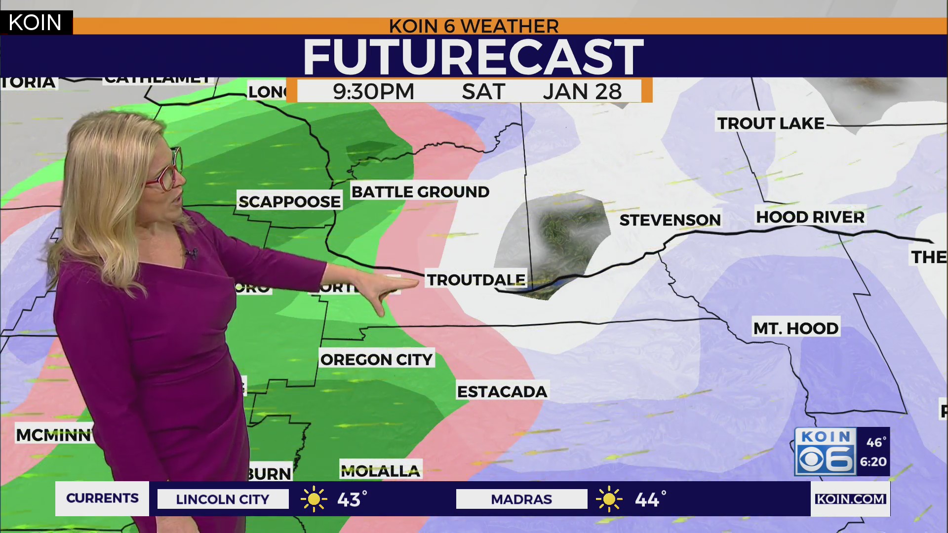 Weather forecast: Rain expected Friday morning with low snow Sat night ...