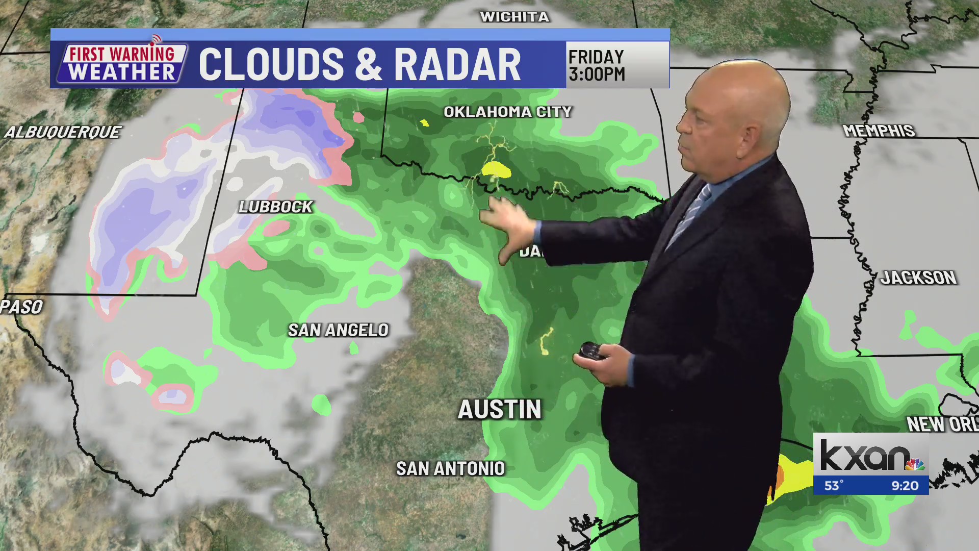 First Warning Weather with Jim Spencer – KXAN Austin