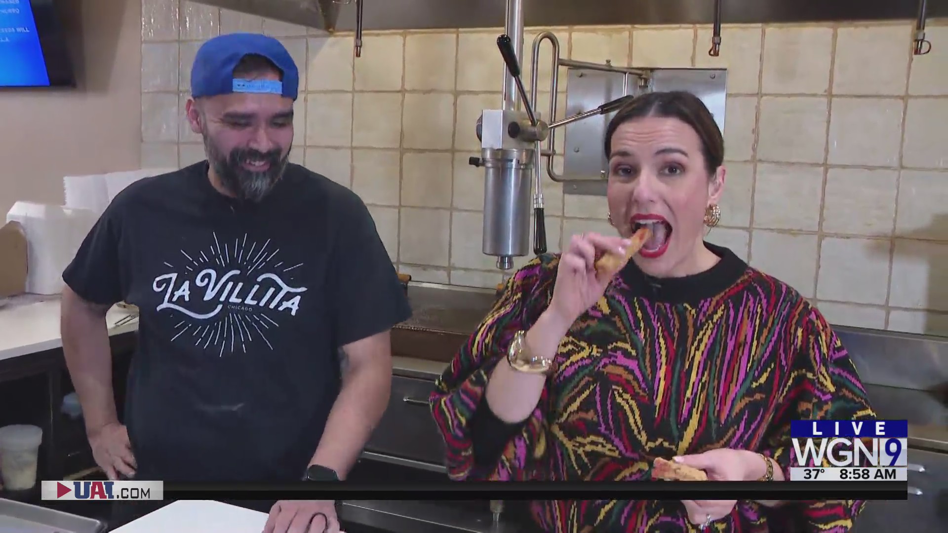 Around Town – El Churro Shop – WGN-TV