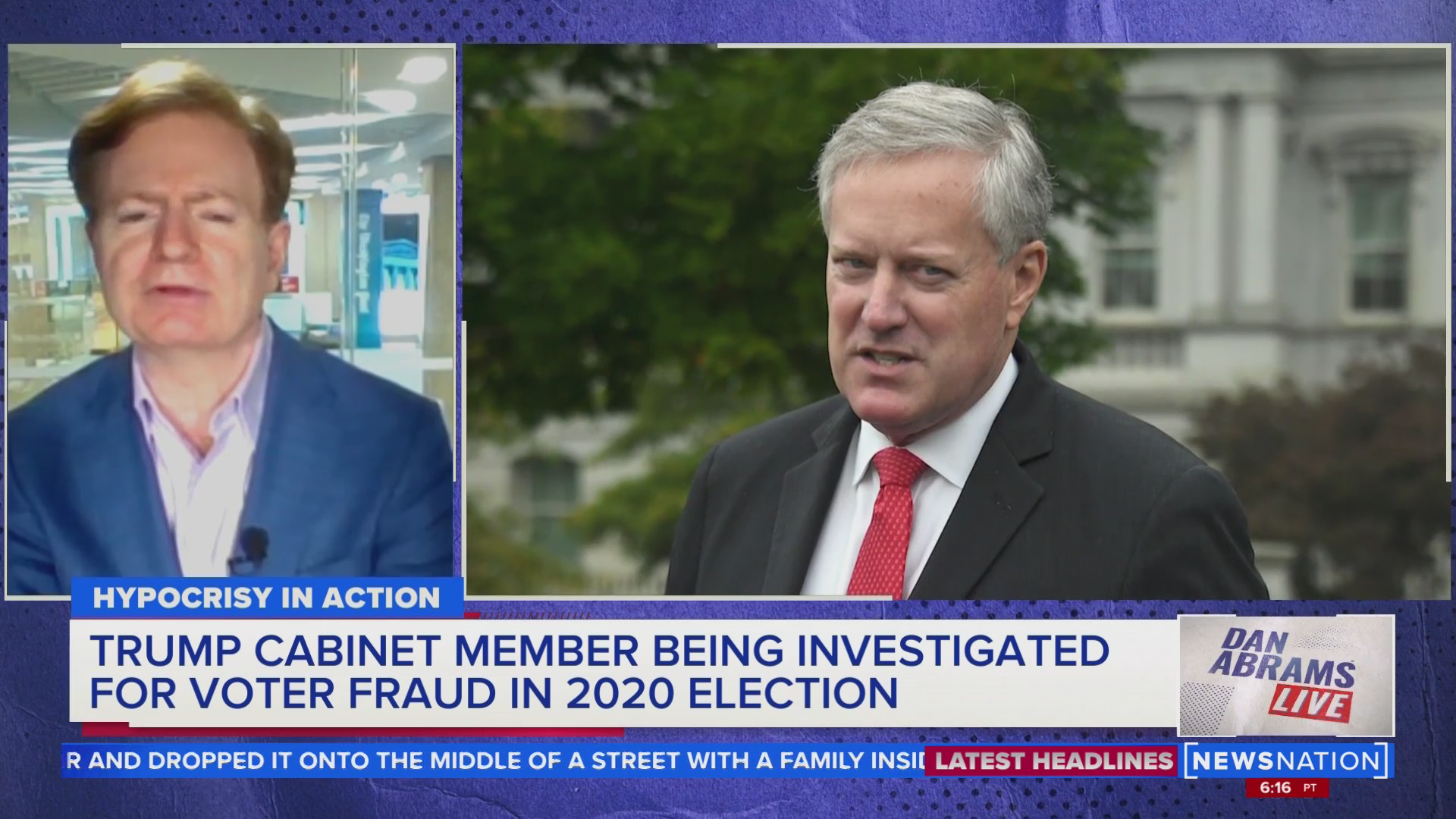 Did Mark Meadows commit voter fraud? | Dan Abrams Live – NewsNation