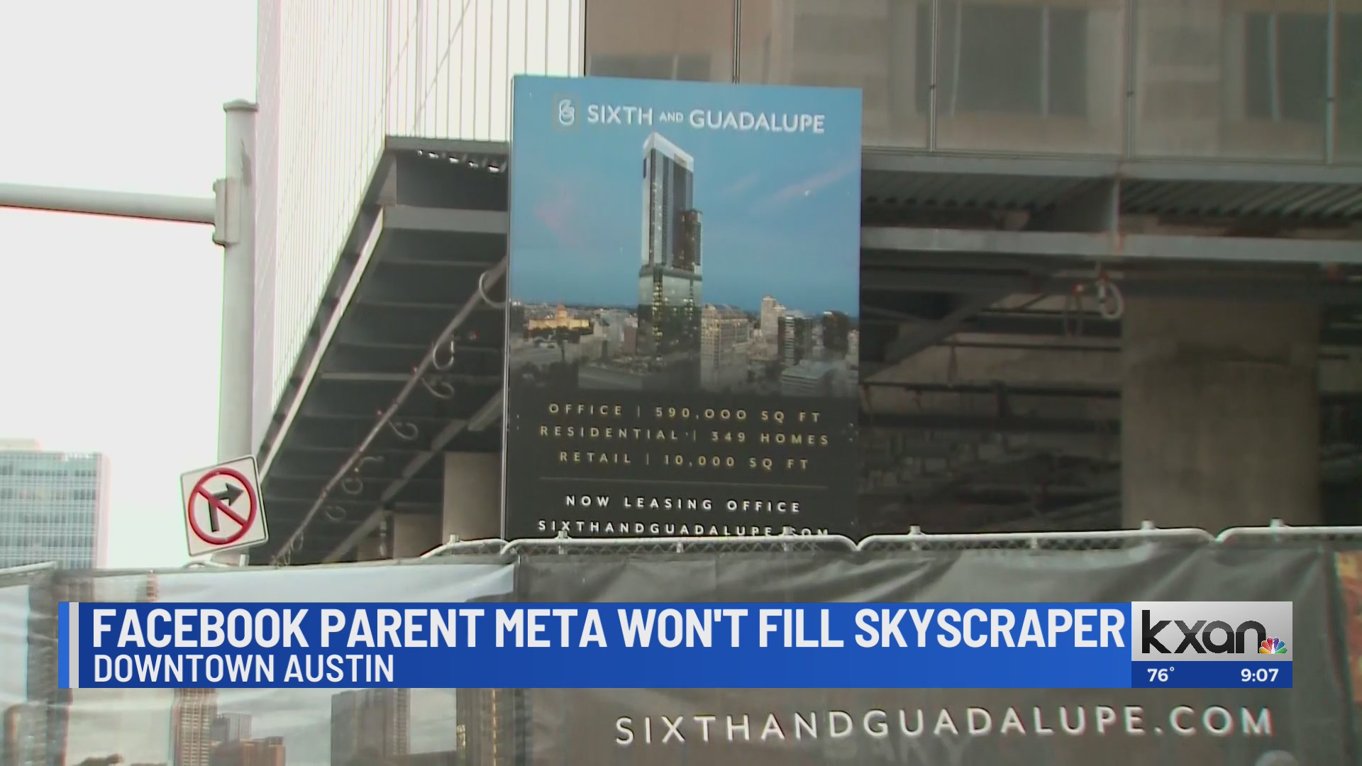 Facebook parent Meta won’t fill downtown Austin skyscraper – KXAN Austin