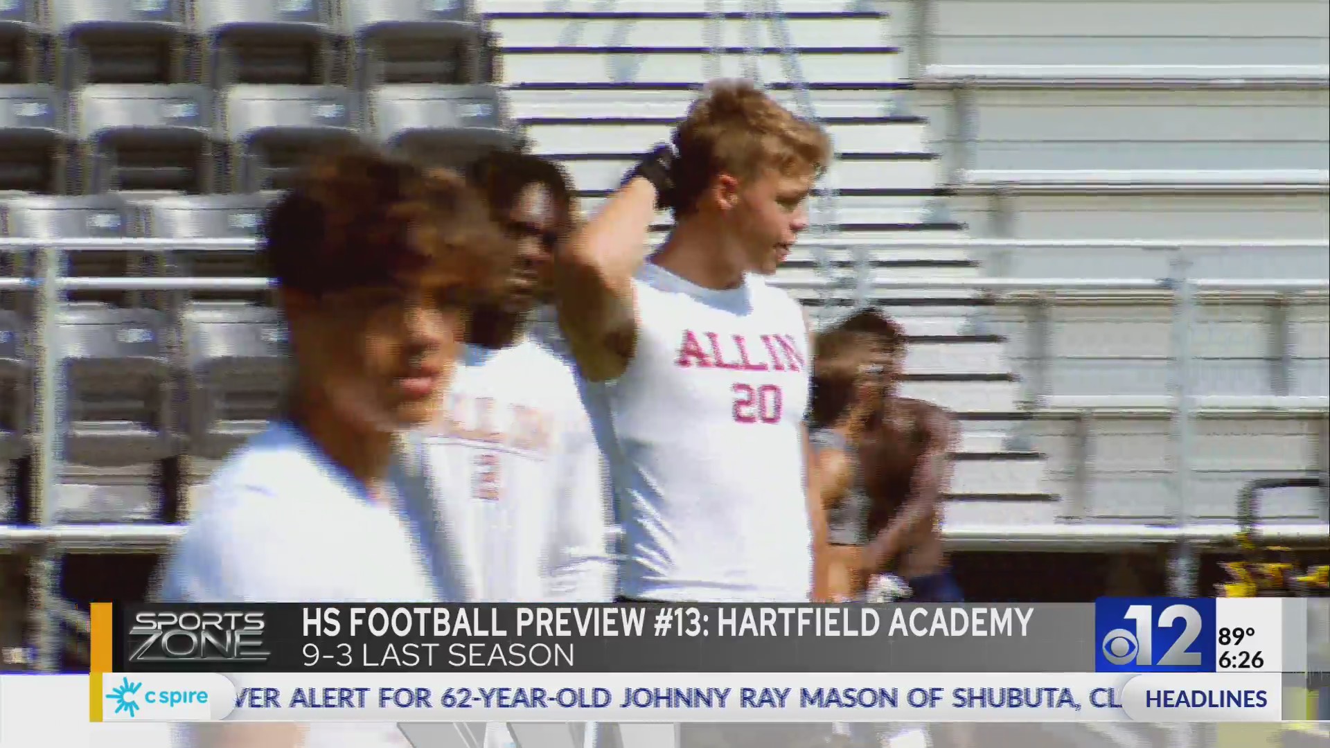 HS Football Preview #13: Hartfield Academy – WJTV