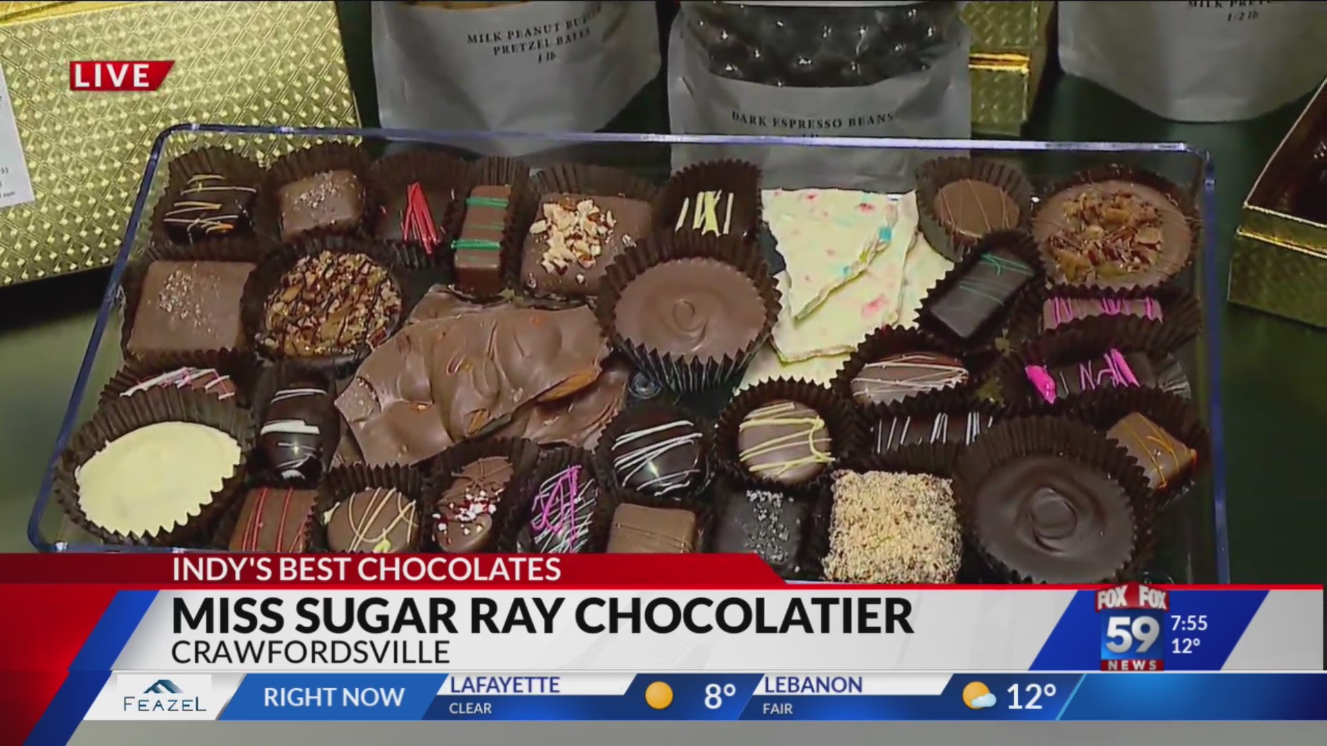 Miss Sugar Ray Chocolatier wins Indy’s Best Chocolates – Fox 59