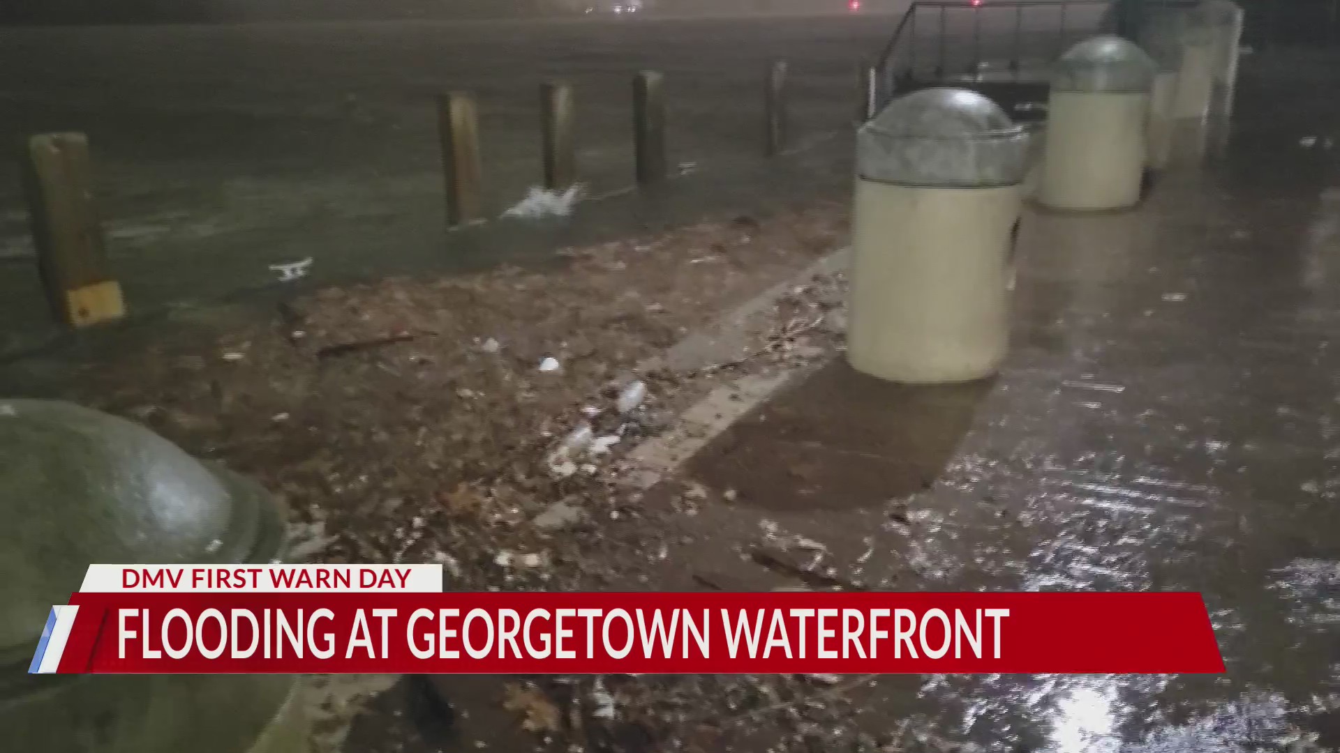 Flooding at Georgetown waterfront – DC News Now | DC, Virginia ...