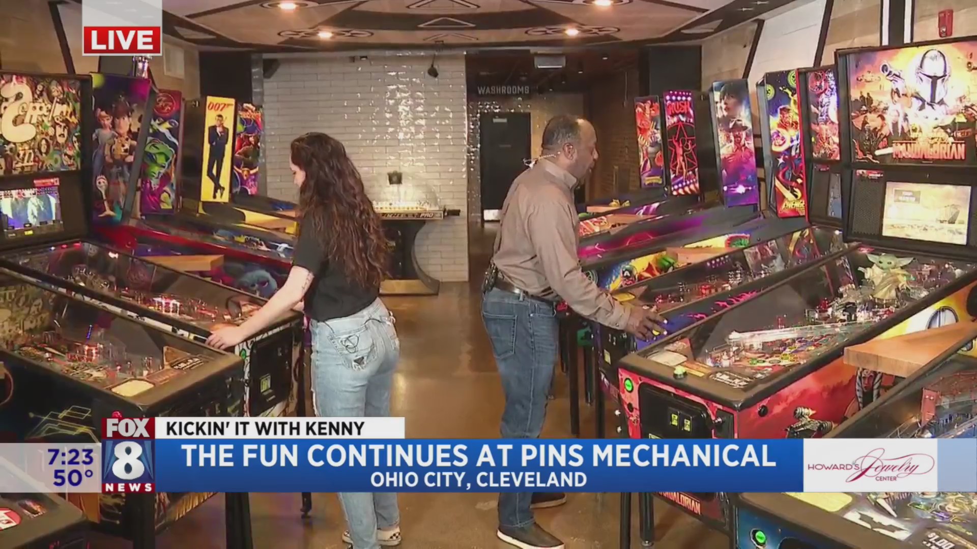 Kenny’s practicing his pinball at Pins Mechanical – Fox 8 Cleveland WJW