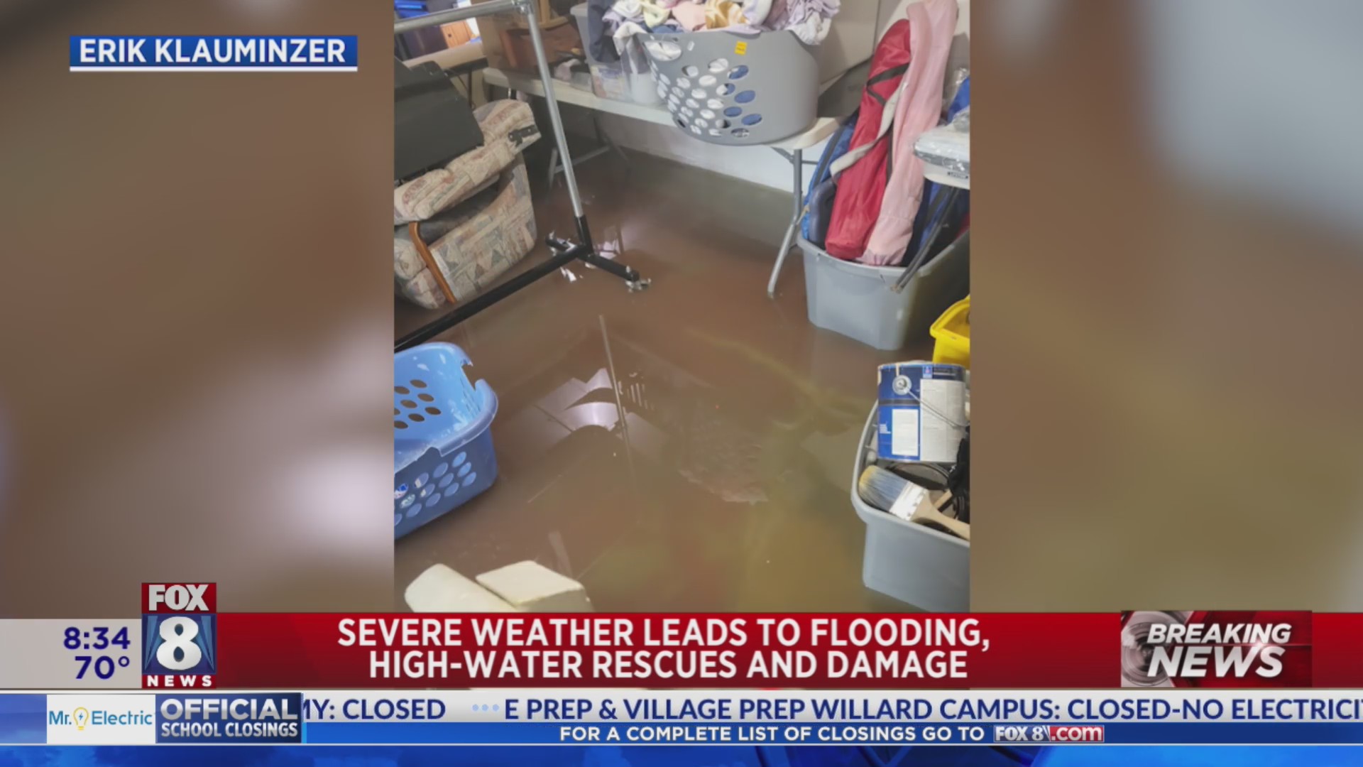 Heavy rain floods basements in Fairview Park – Fox 8 Cleveland WJW