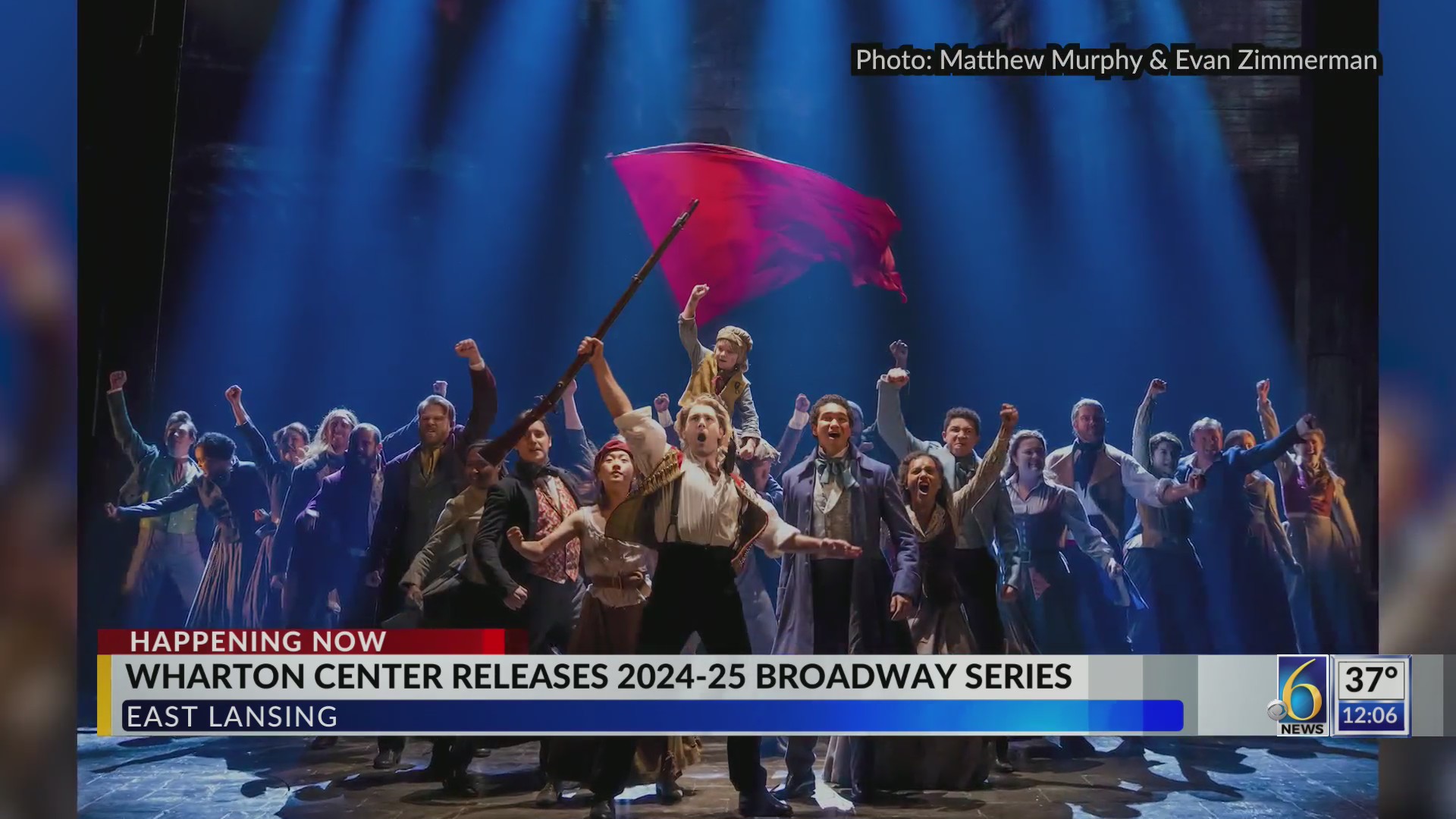 Wharton Center releases its upcoming Broadway series line-up – WLNS 6 News
