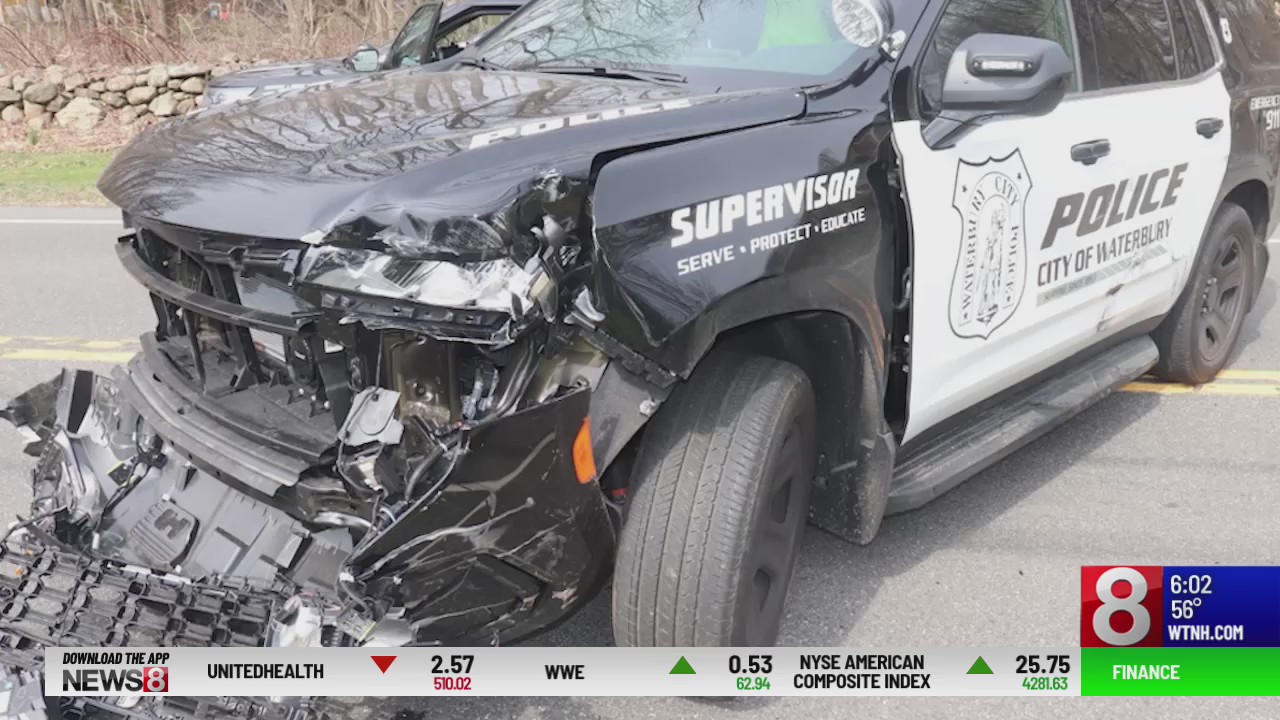 Bodycam video shows driver ramming into police cruisers – WTNH.com