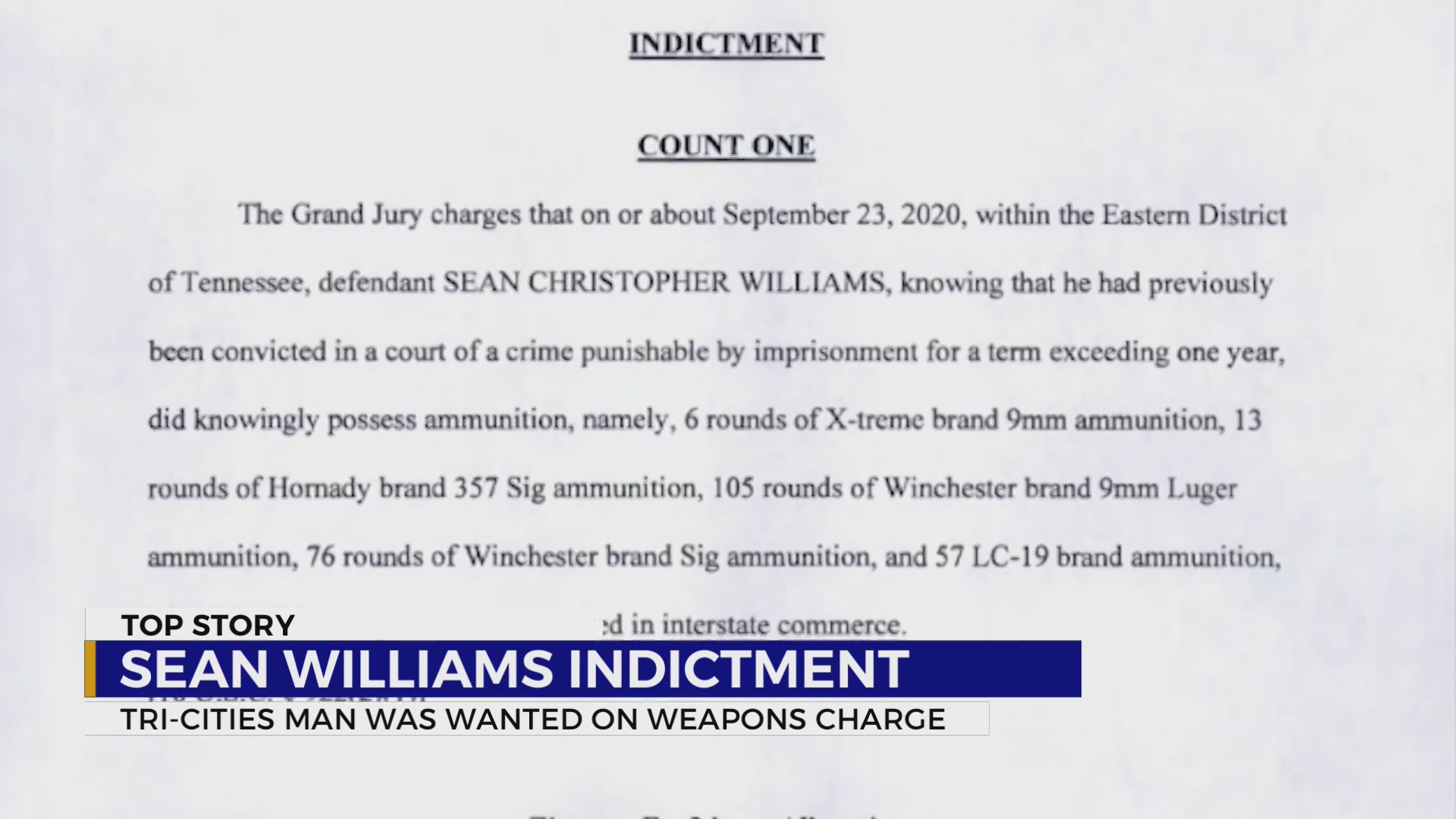 Ex-JC businessman Sean Williams arraigned on federal weapons charge ...