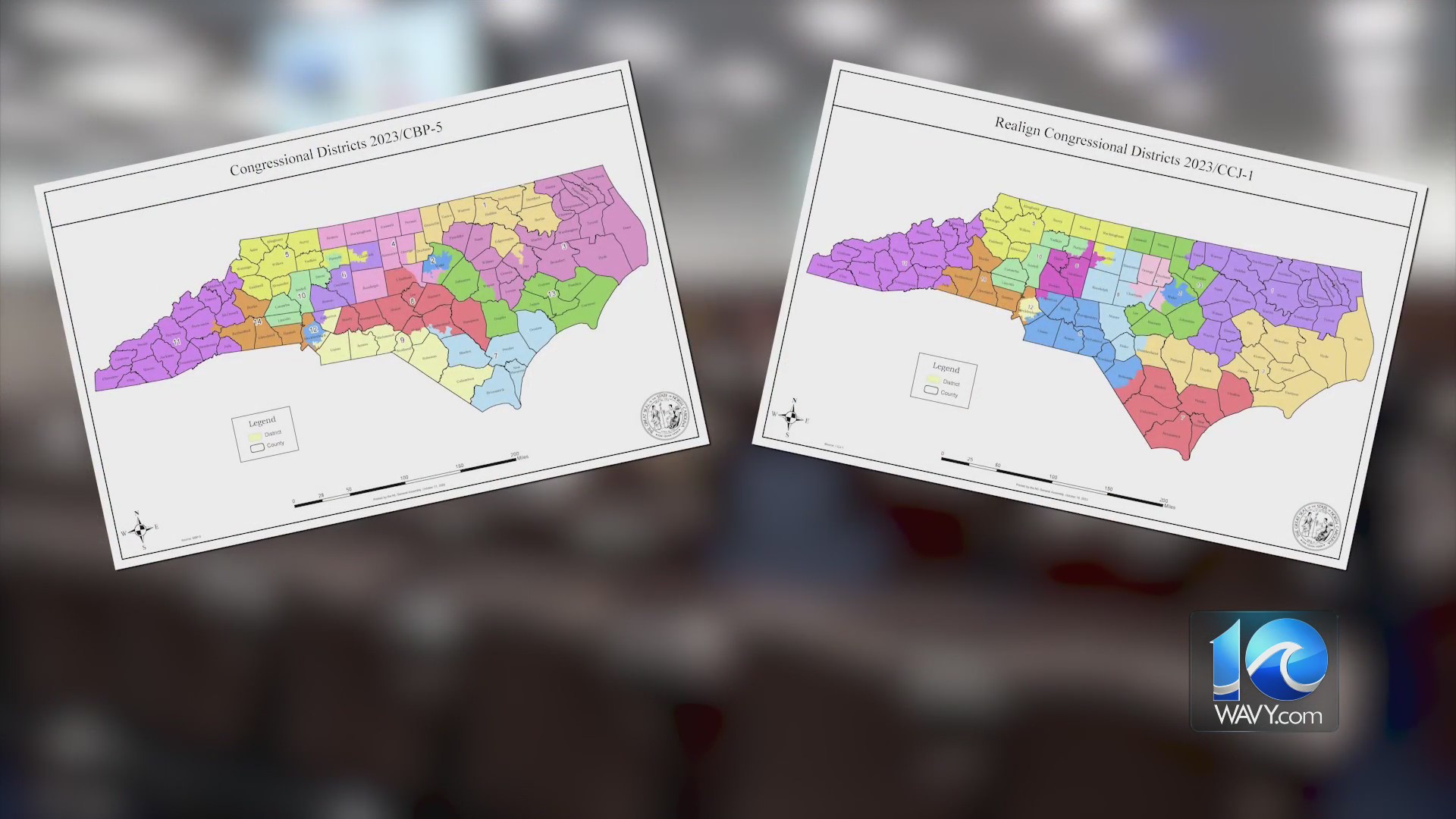 Proposed NC congressional district maps released – WAVY.com
