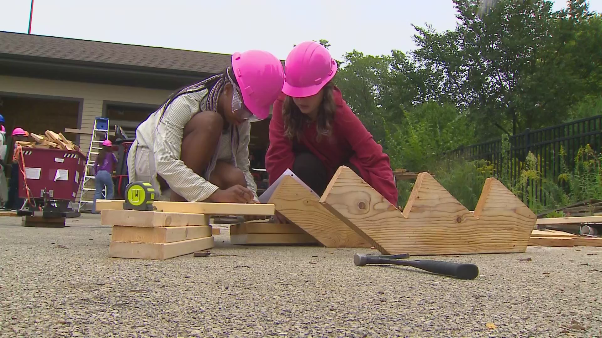 From classroom to construction site: Geometry students building homes ...