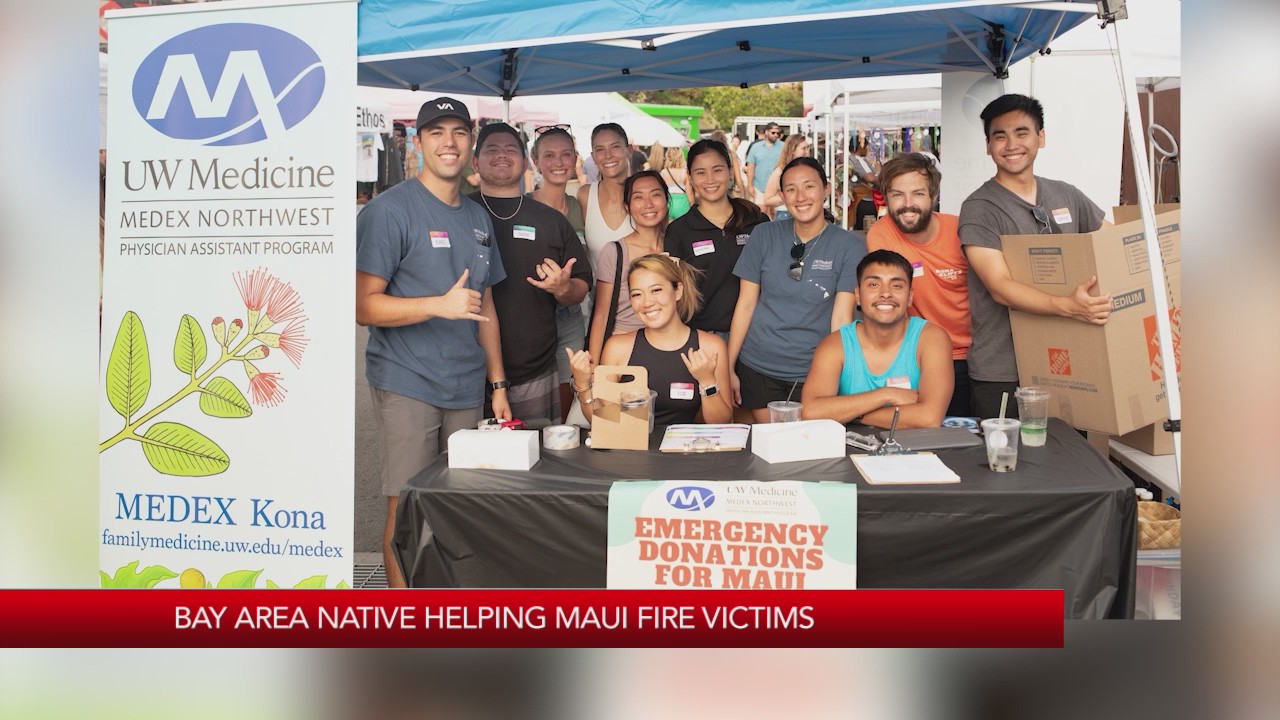 Bay Area native helping Maui fire victims – KRON4