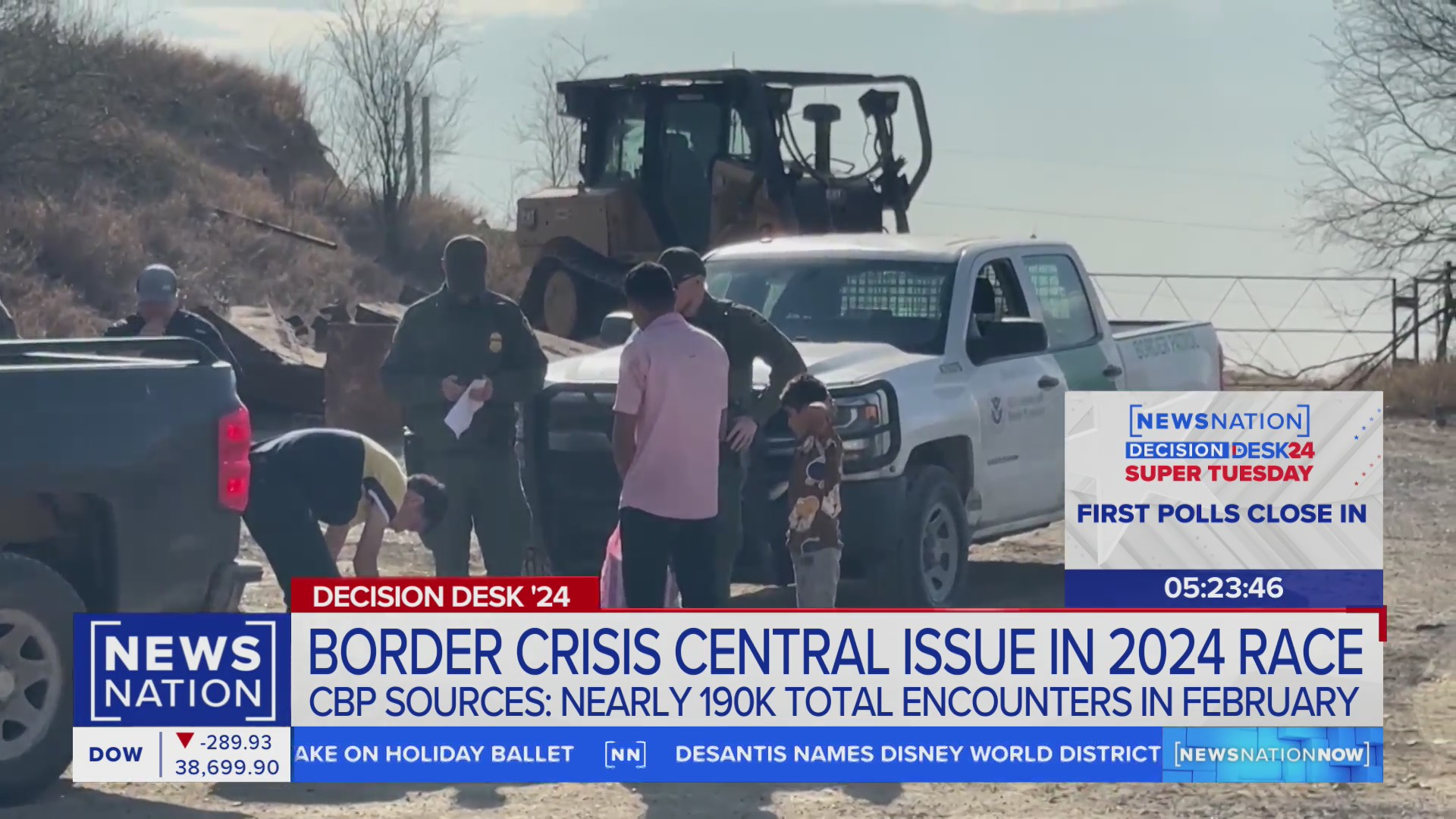 Migrant encounters at southern border major issue | NewsNation Now ...