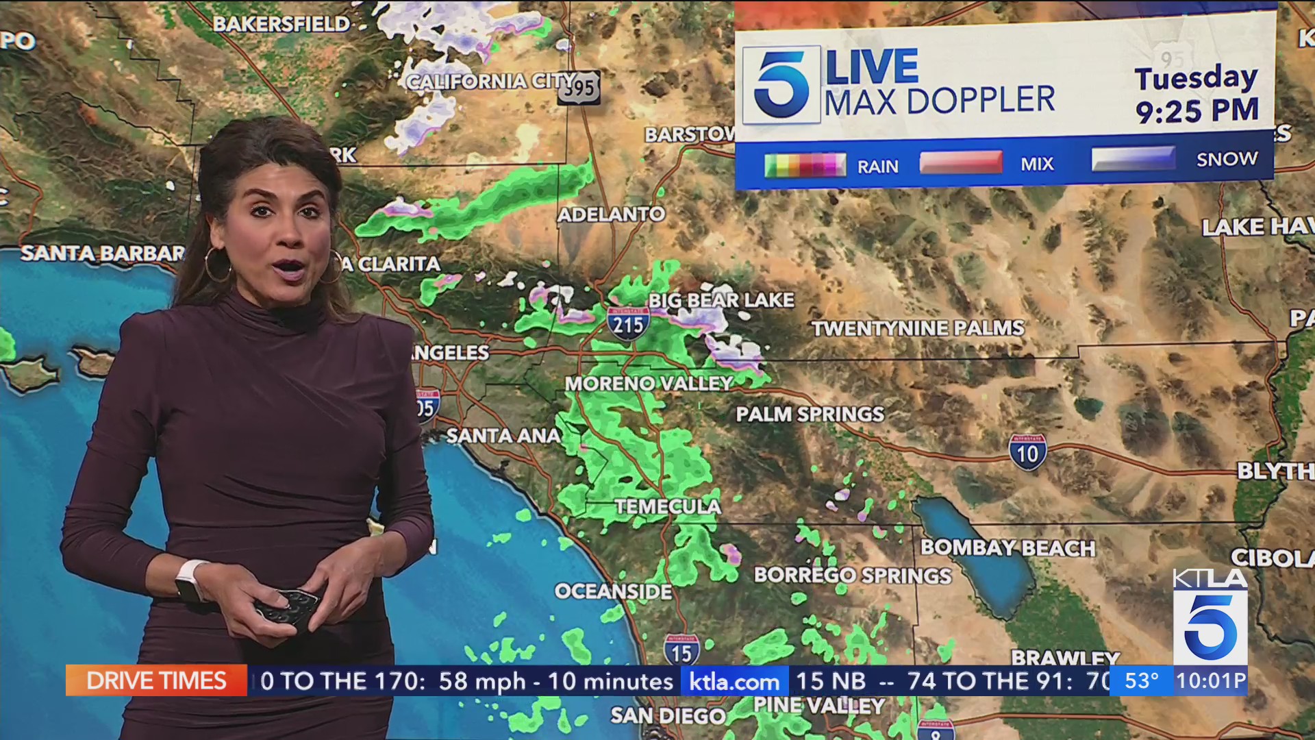 KTLA Team Weather Coverage: powerful winter storm barreling toward ...