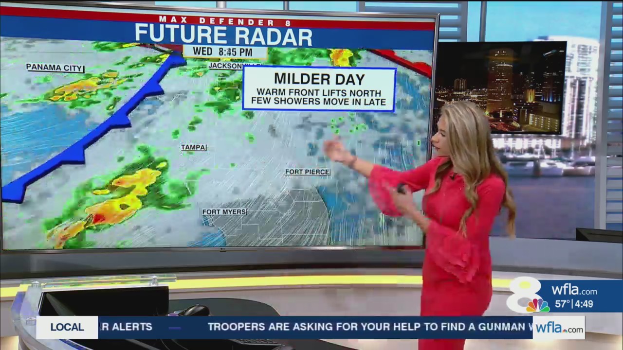 Quiet & cool today, active weather pattern next 8 days – WFLA