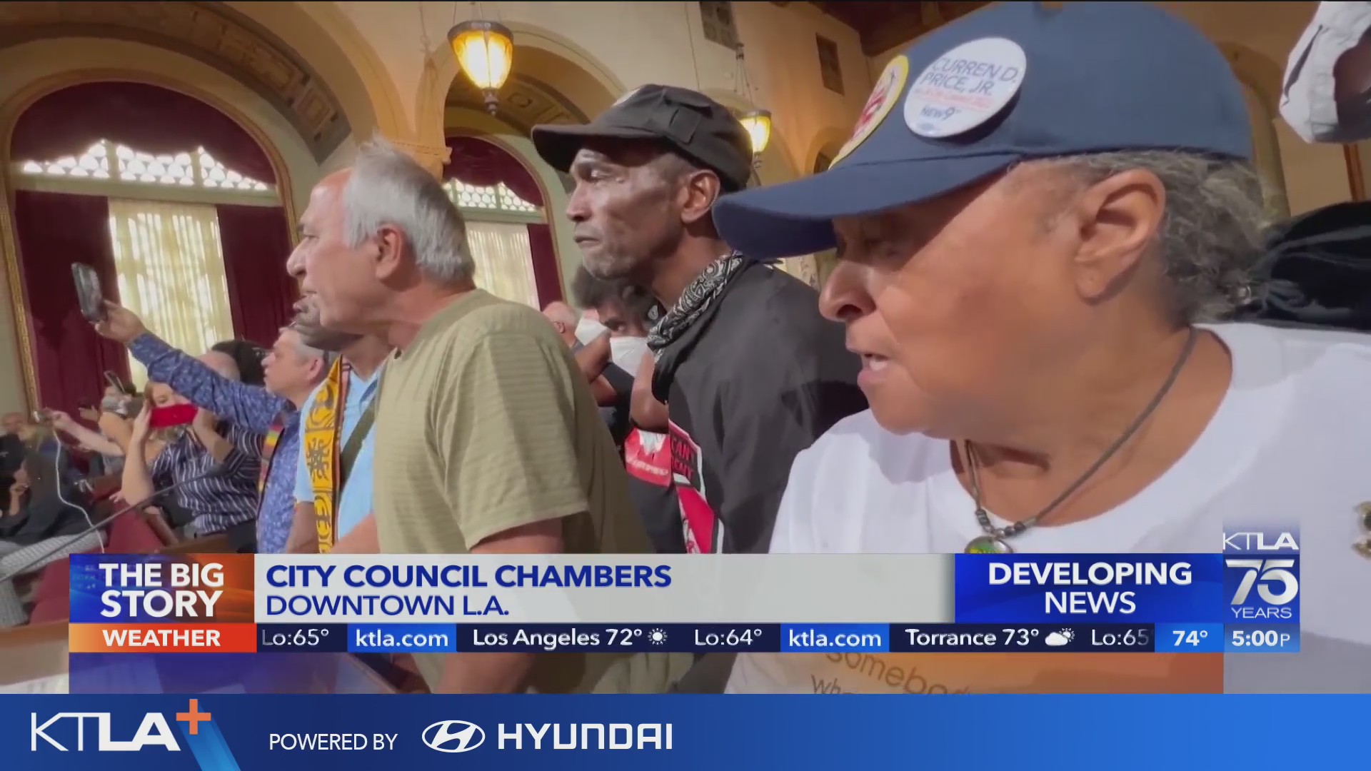 ‘It makes my temper burn’: In emotional speech, L.A. Councilman Mike ...